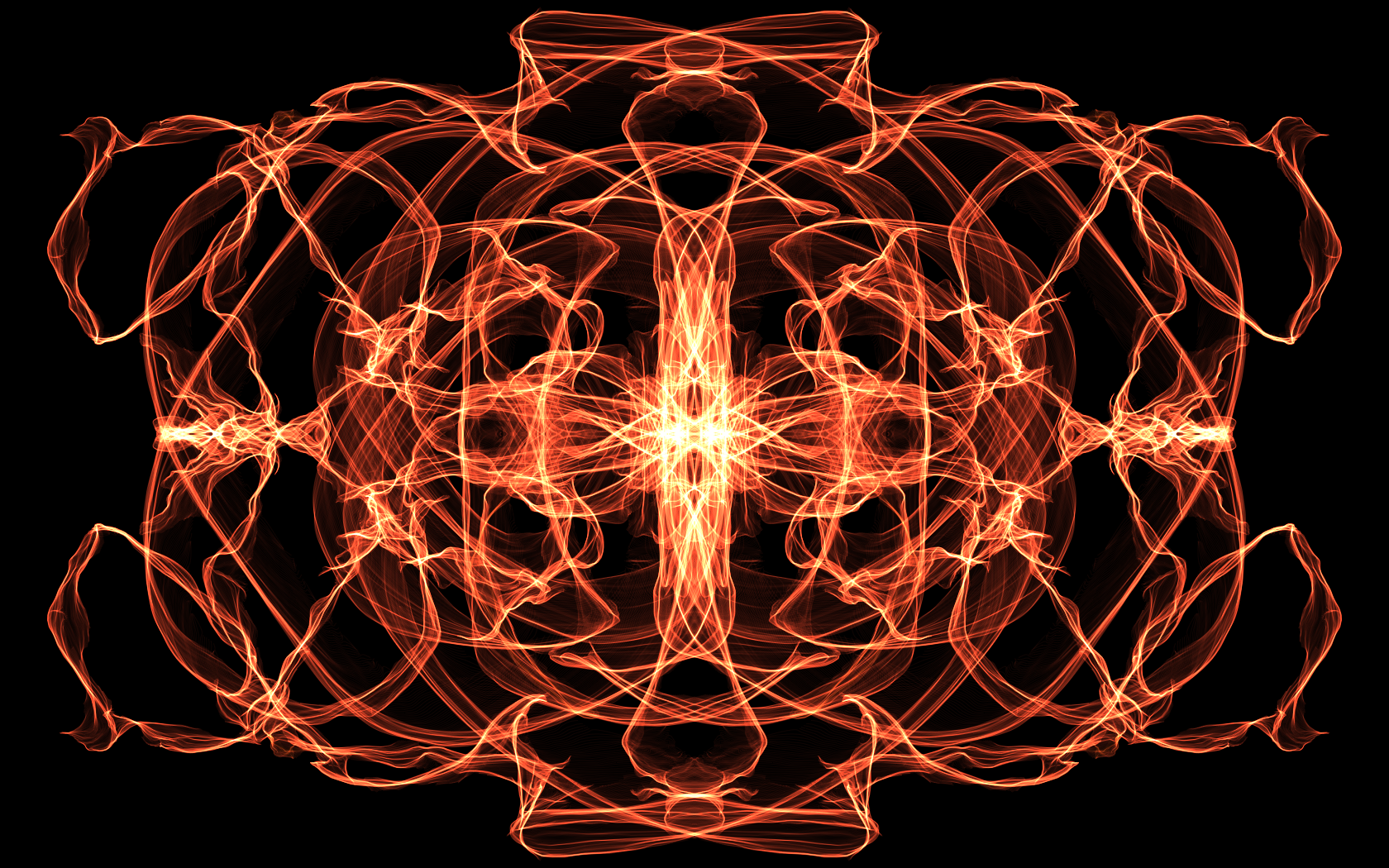 Download Orange (Color) Abstract Generative Wallpaper