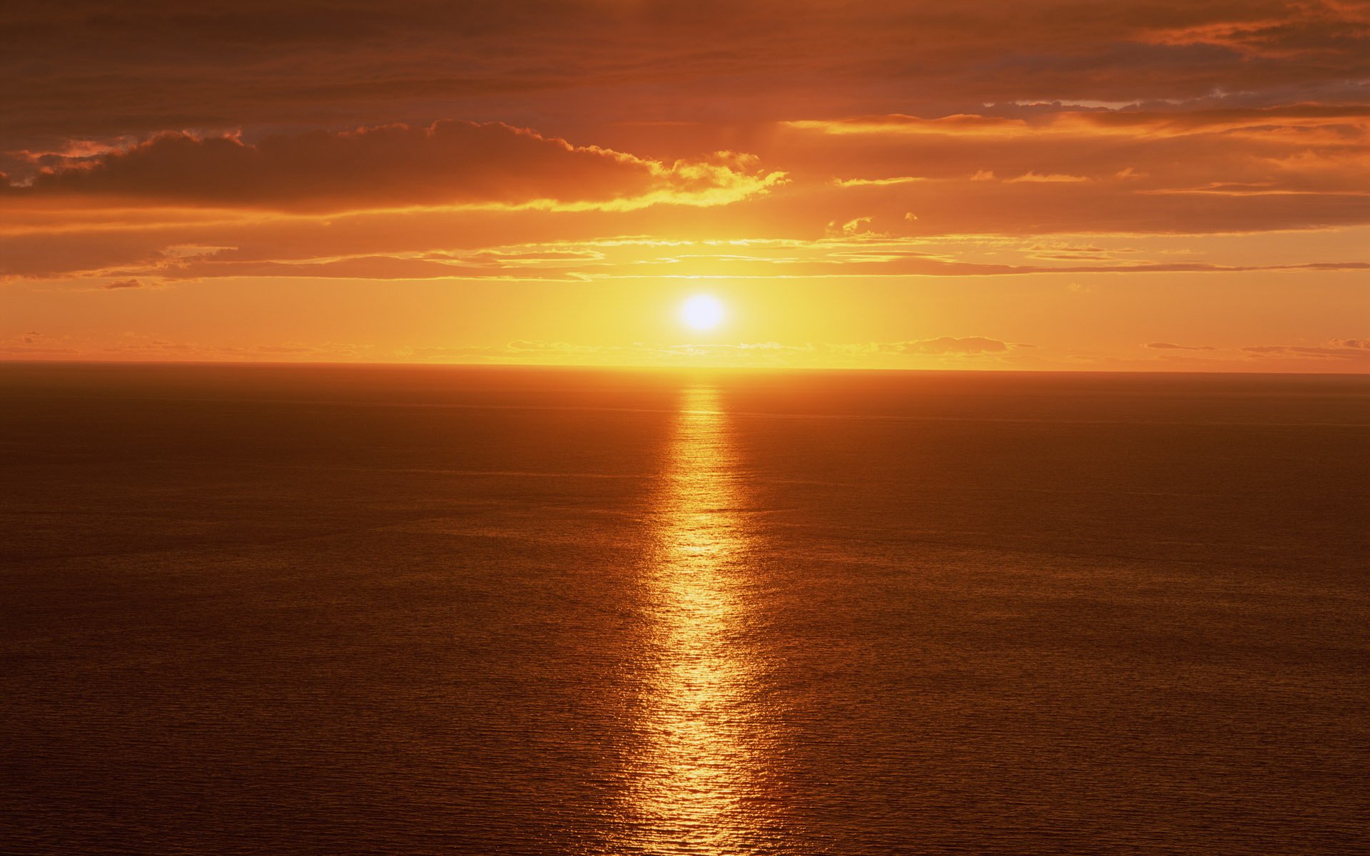 Download Nature Sunset HD Wallpaper