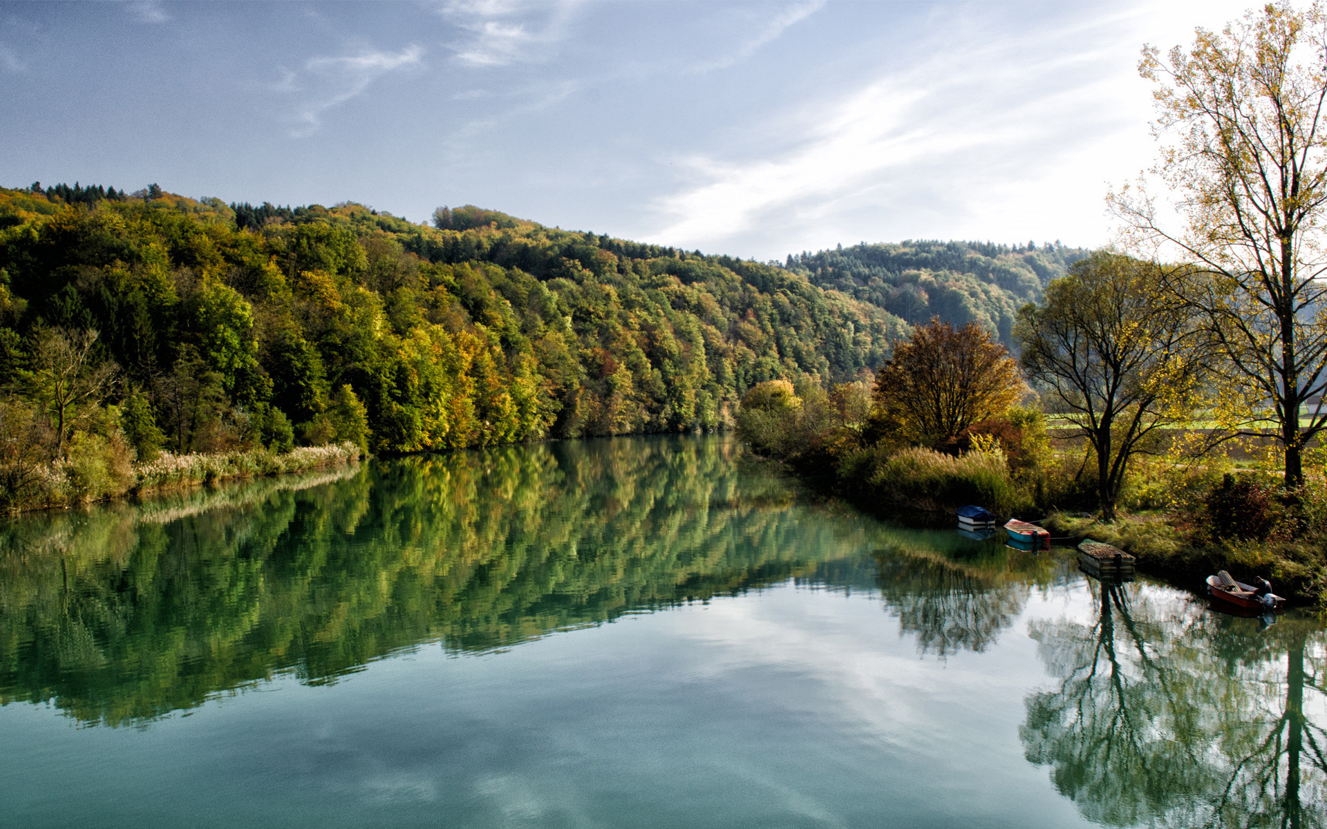 Wallpapers River Reflection Computer