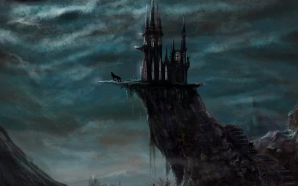 dark fantasy castle 4k Desktop Wallpapers, Phone Wallpaper, PFP, Gifs ...