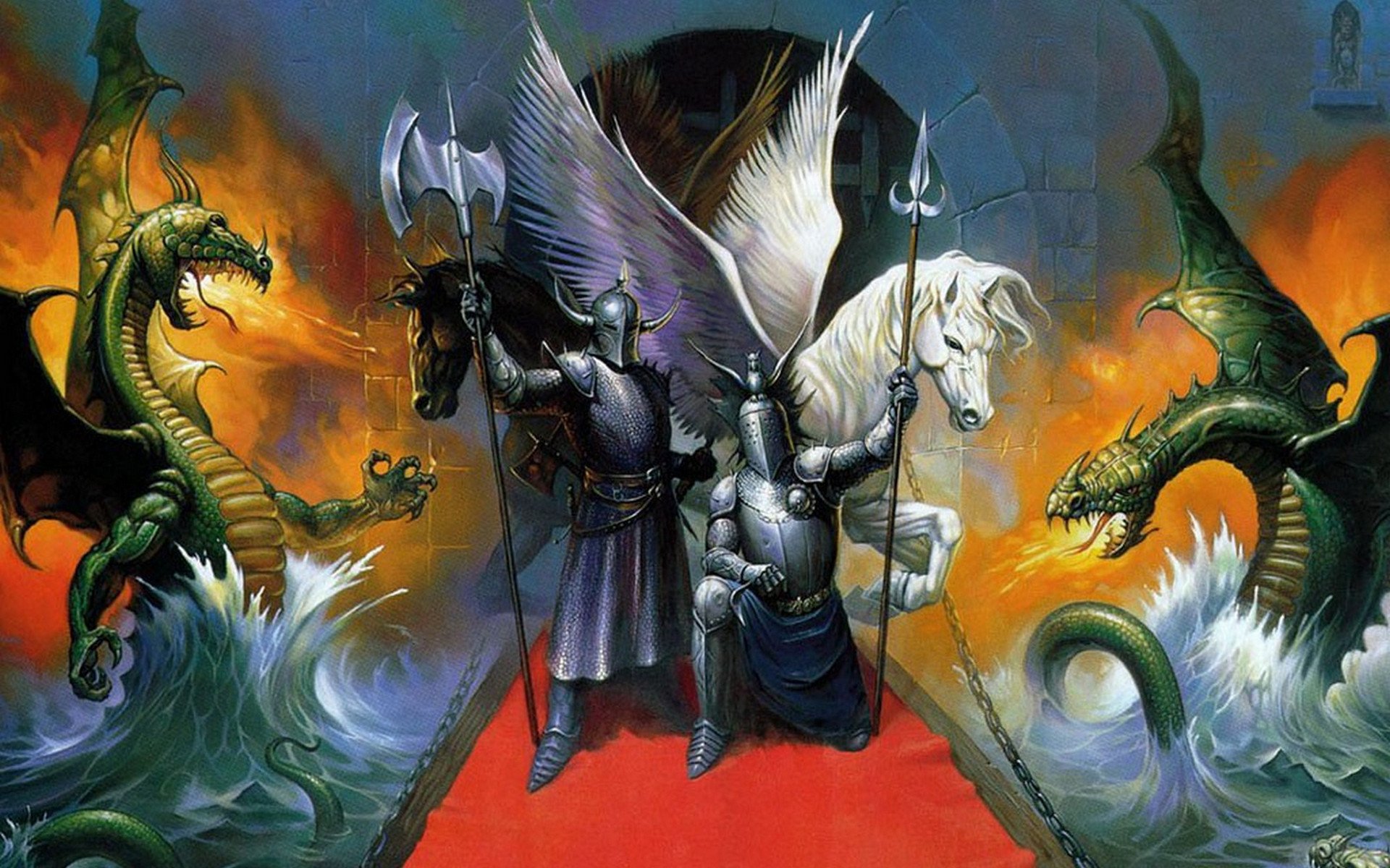 Download Fantasy Knight HD Wallpaper