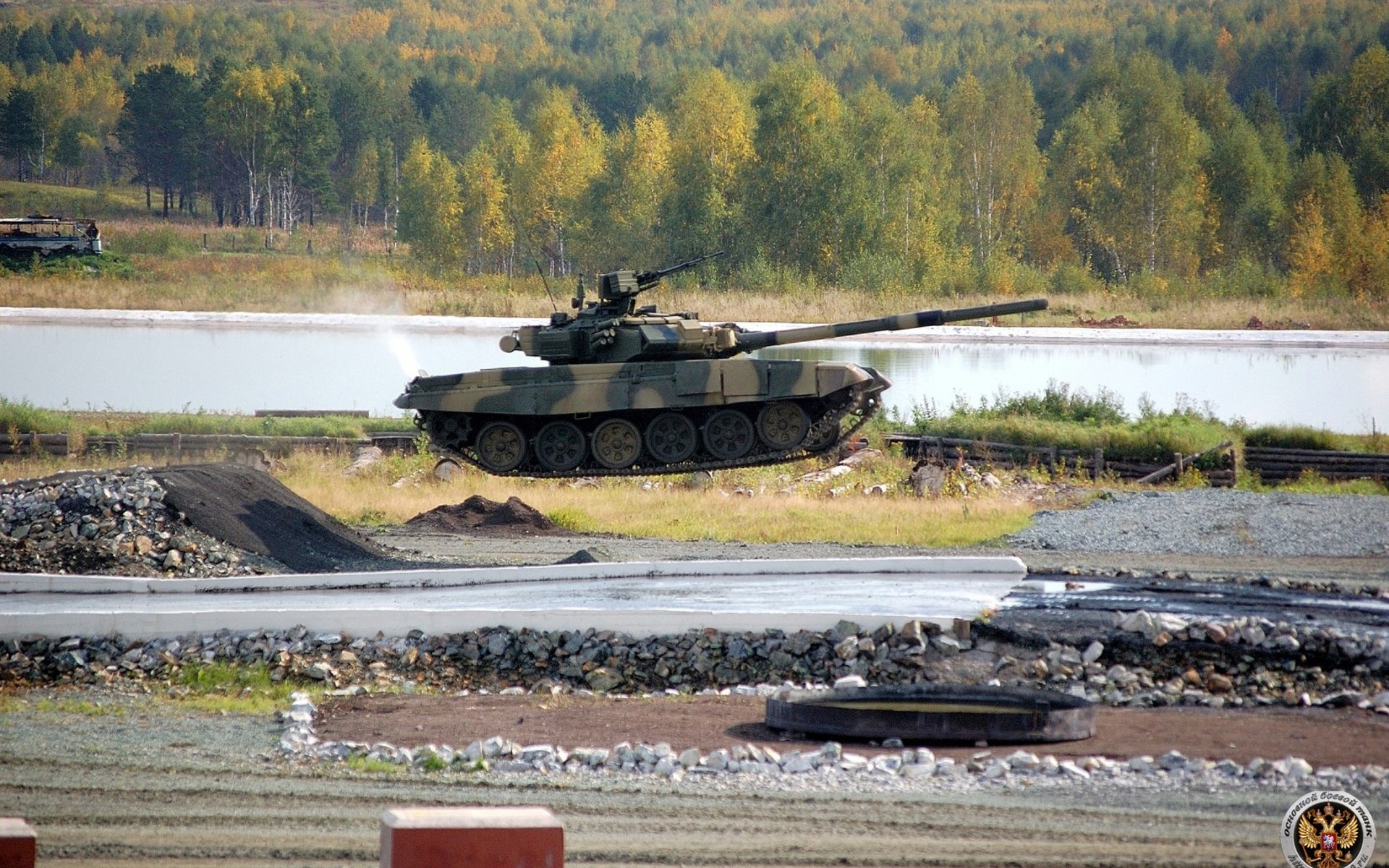 Leopard 2 Tank in Action: HD Military Power Wallpaper