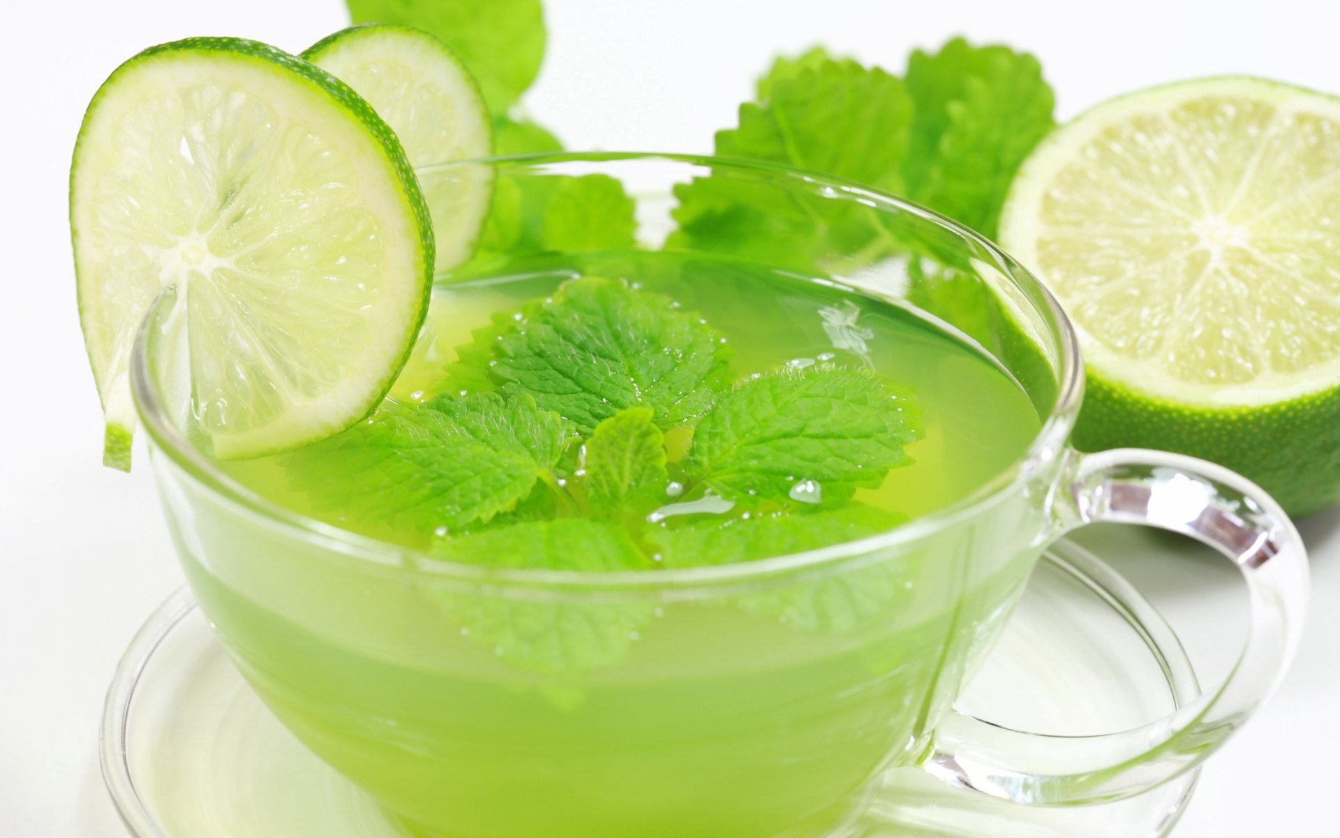 Refreshing Lime Mint Tea – HD Food Wallpaper Delight | 2560x1600 ...