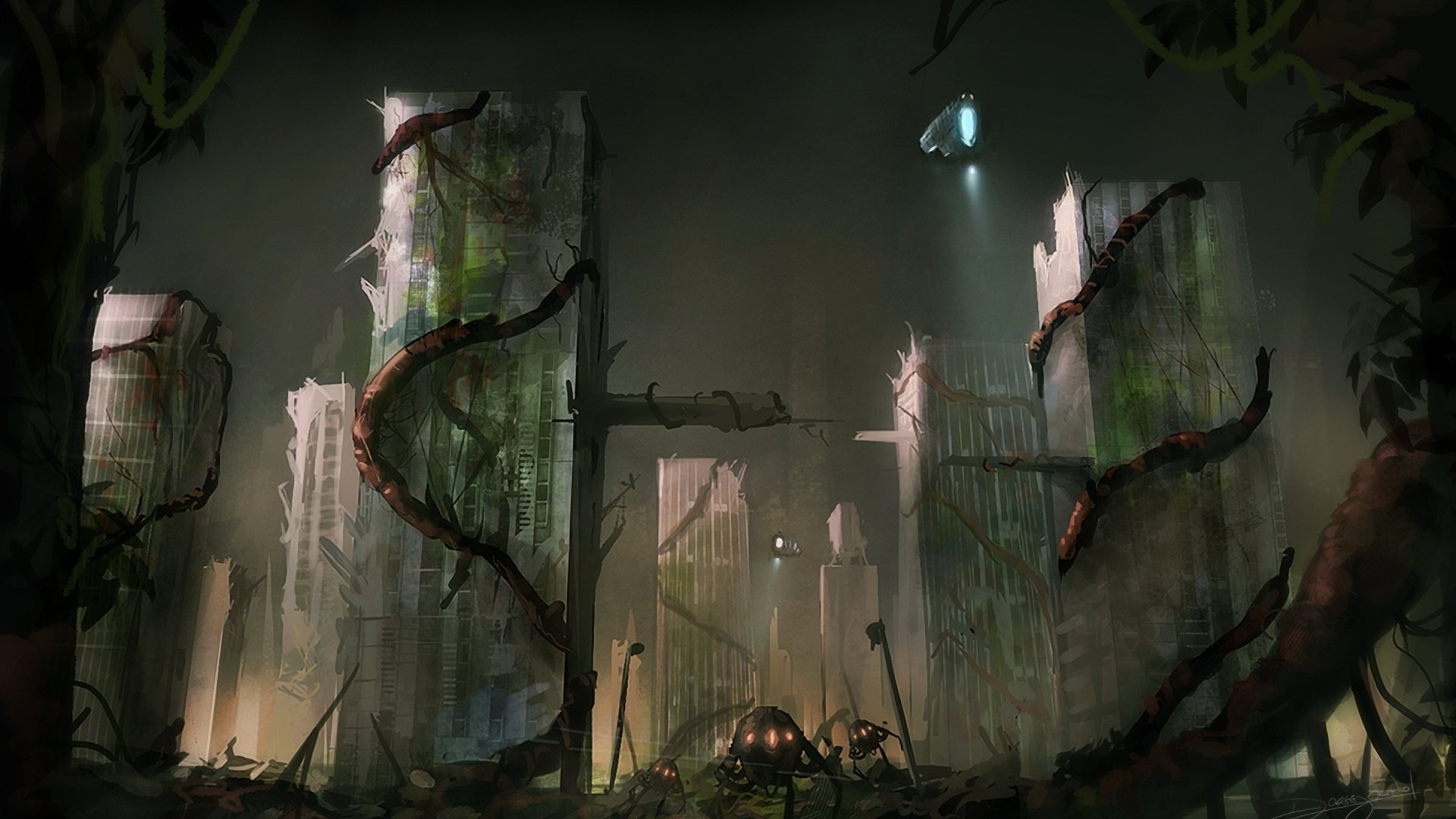 Download Sci Fi Post Apocalyptic HD Wallpaper