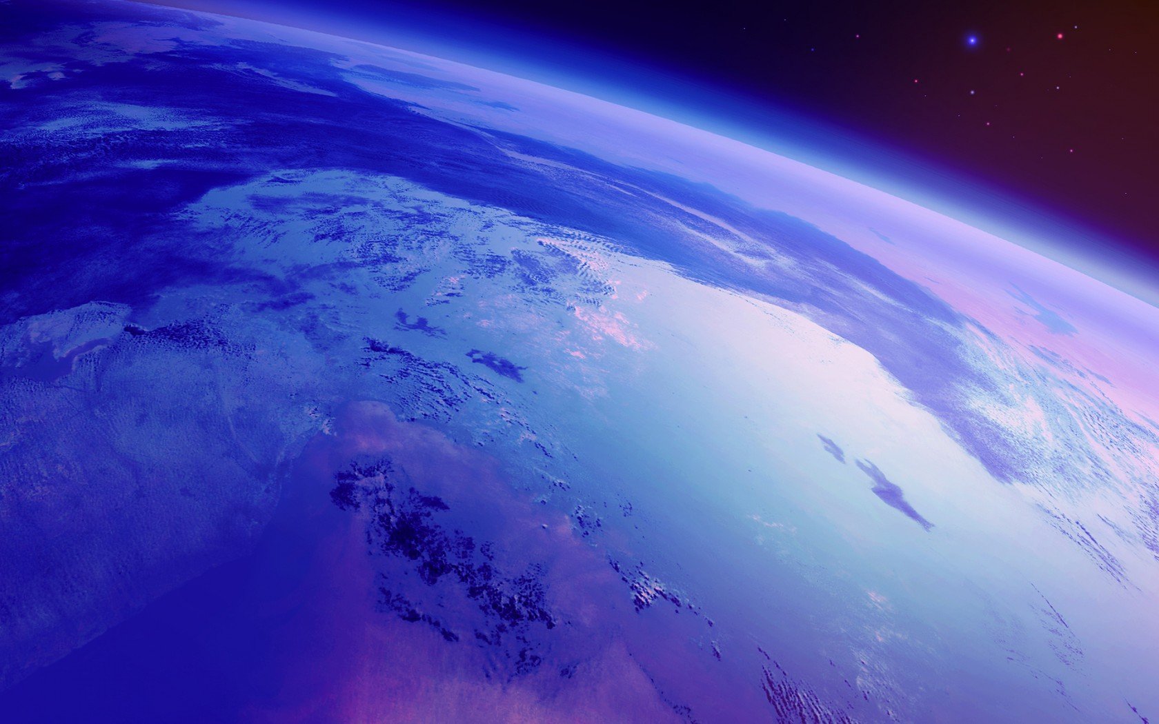 Sci Fi Planetscape Wallpaper