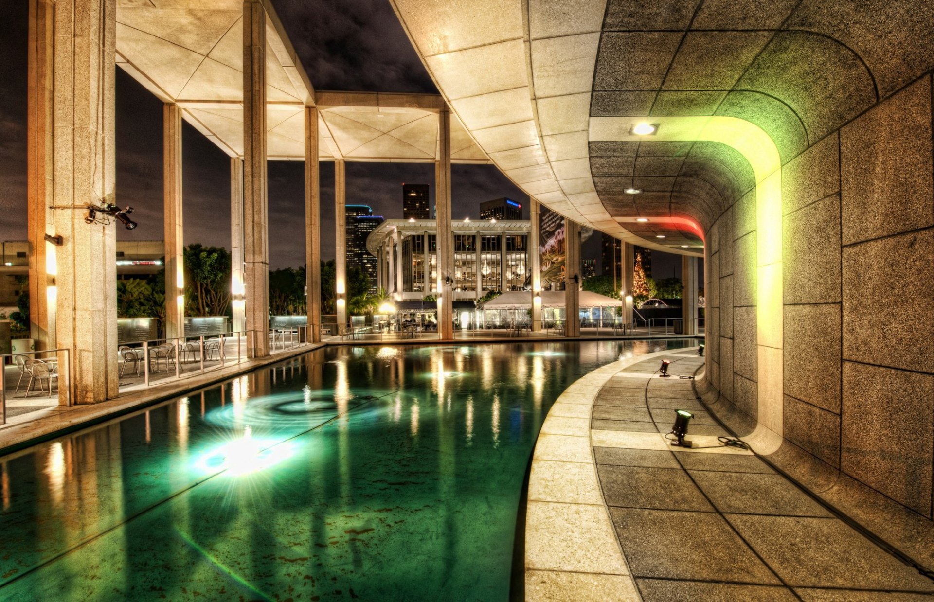 Download Man Made Pool HD Wallpaper