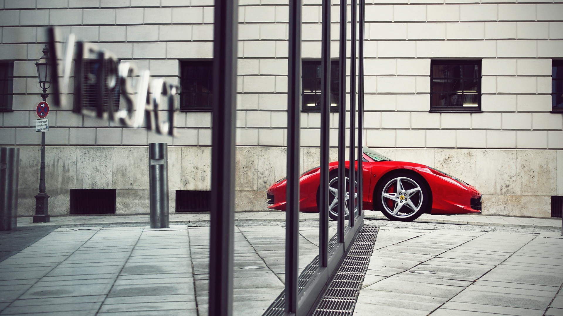 Ferrari Wallpapers City Street