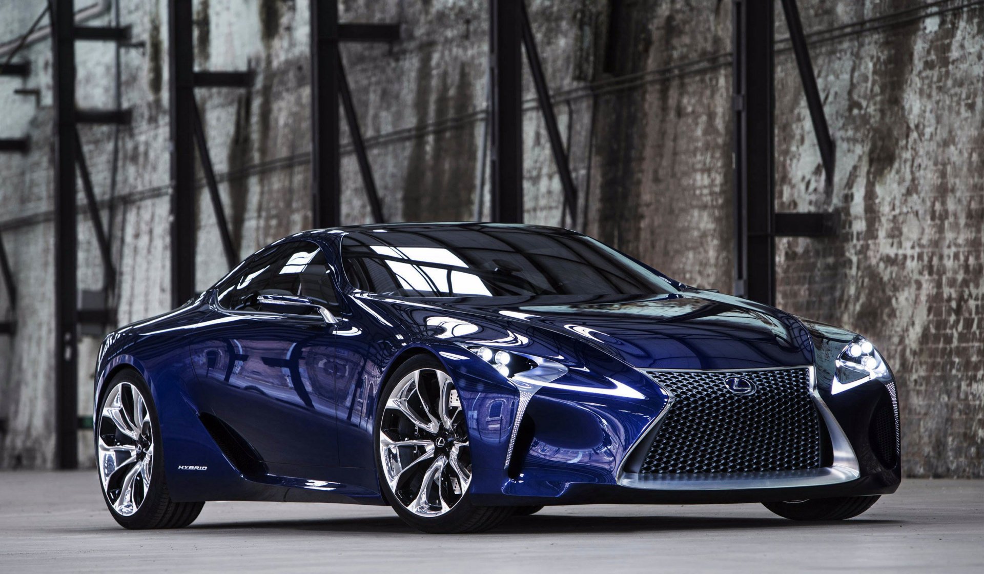 Lexus LF-LC HD Wallpaper – Sleek Luxury Sports Vehicle Spotlight