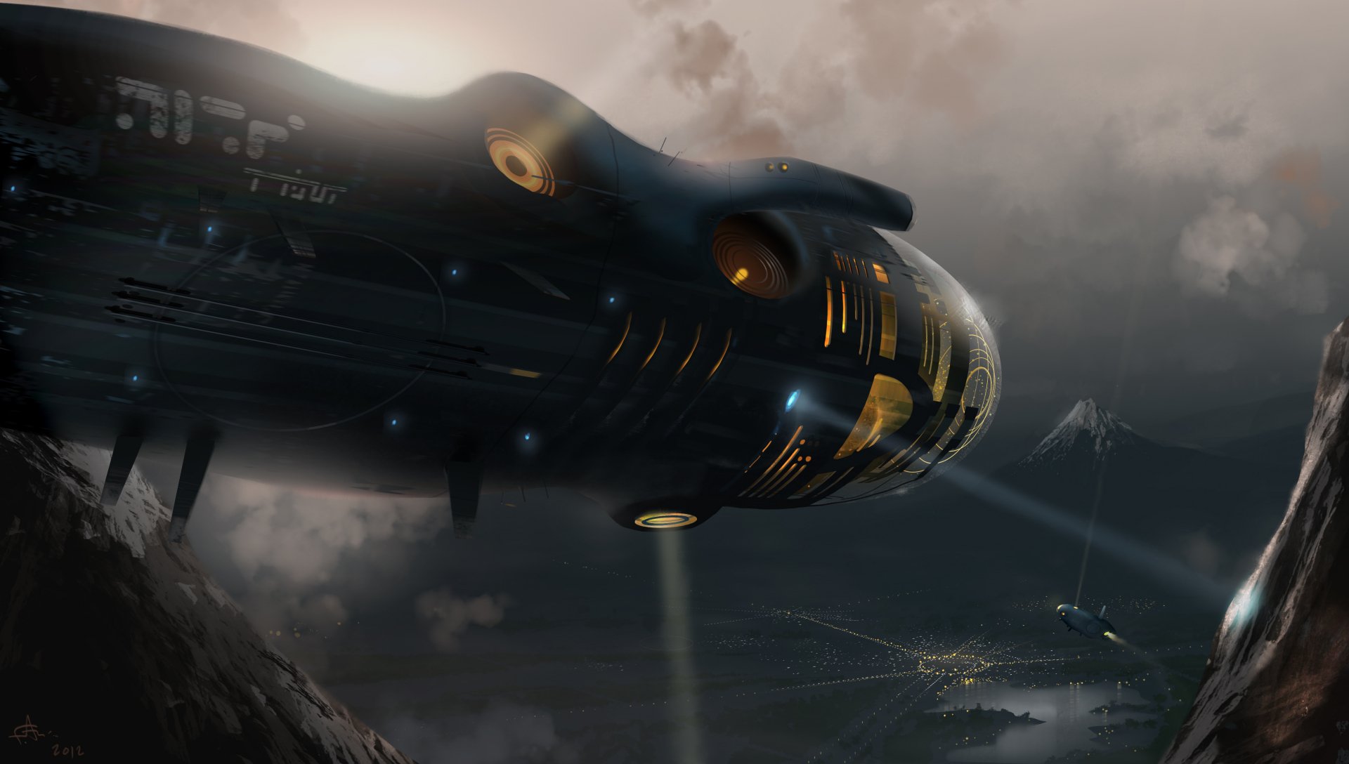Download Sci Fi Spaceship 4k Ultra HD Wallpaper | 4500x2550 | Wallpaper ...