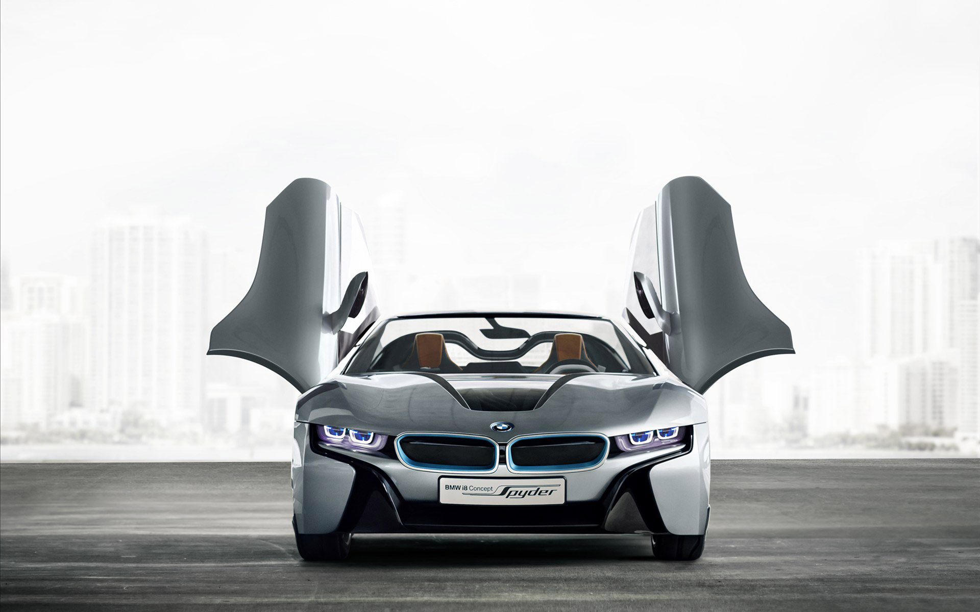 BMW i8 Concept Spyder HD Wallpaper