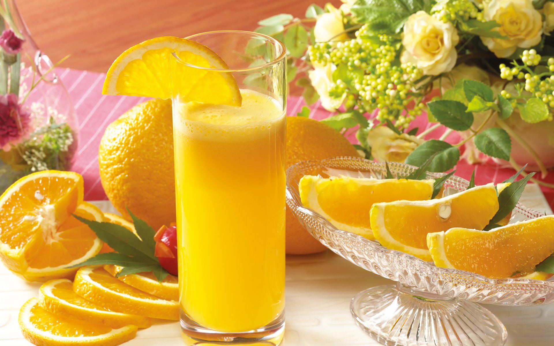 Vibrant Orange Delight: Refreshing HD Citrus Splash