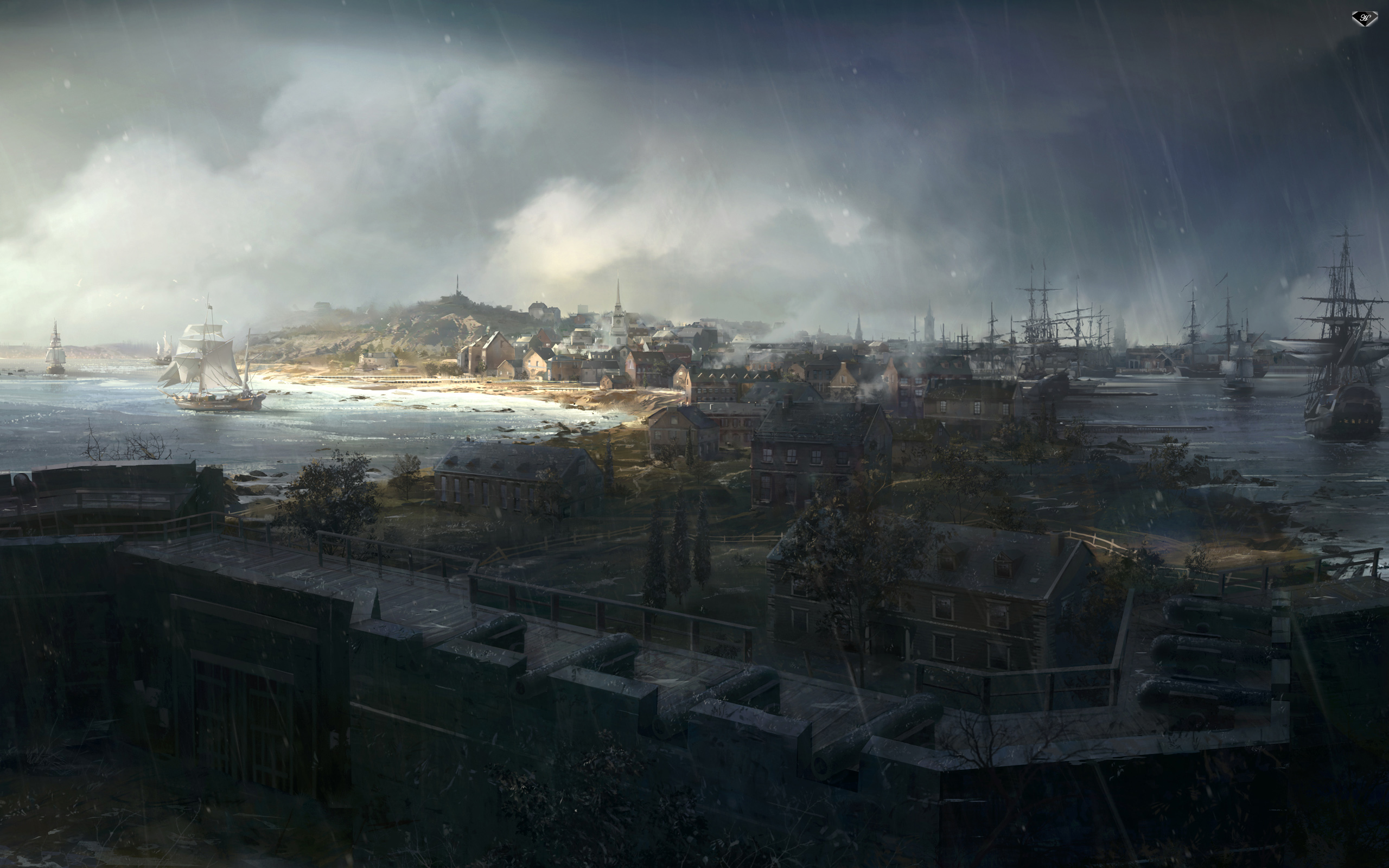 Download Video Game Assassin's Creed III HD Wallpaper