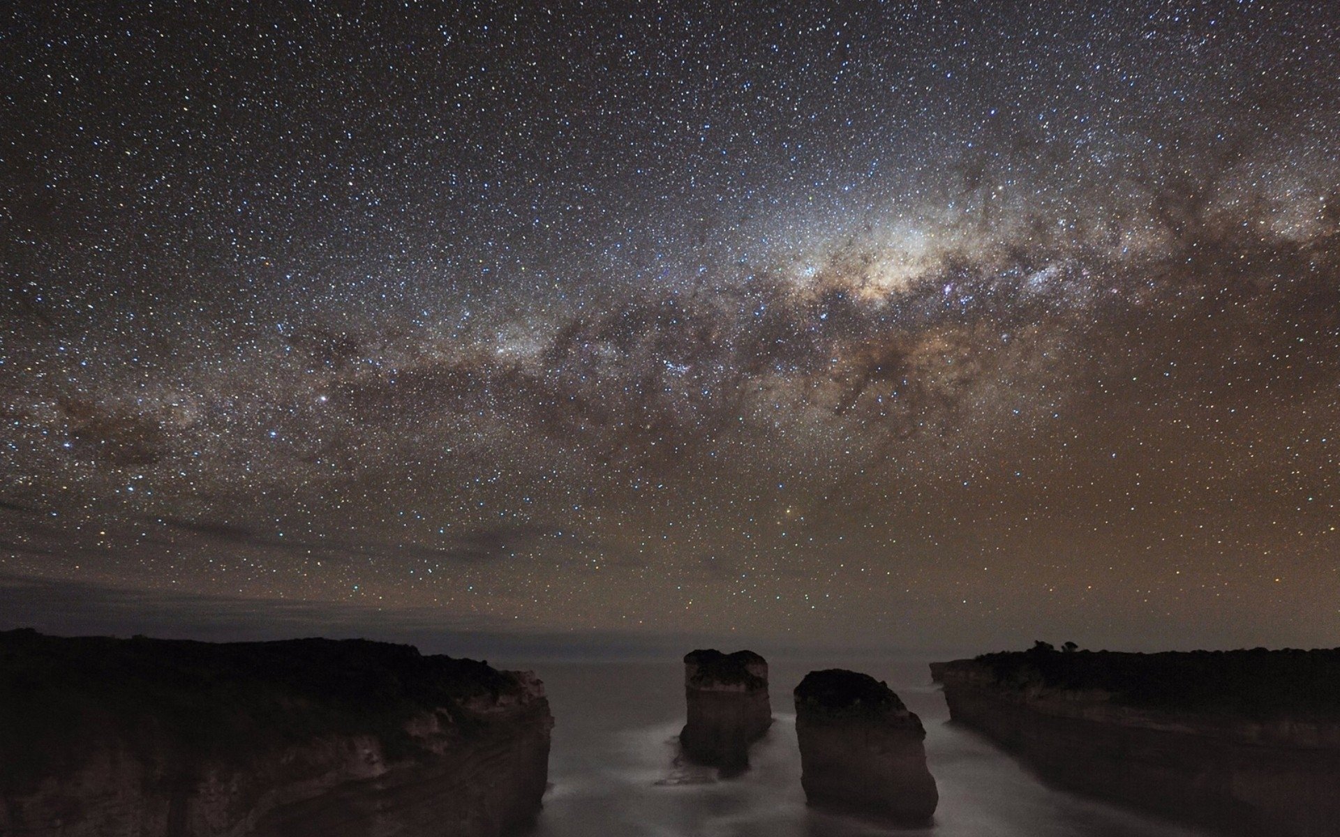 Galactic Voyage: Sci-Fi Milky Way Stars HD Wallpaper | 1920x1200 ...