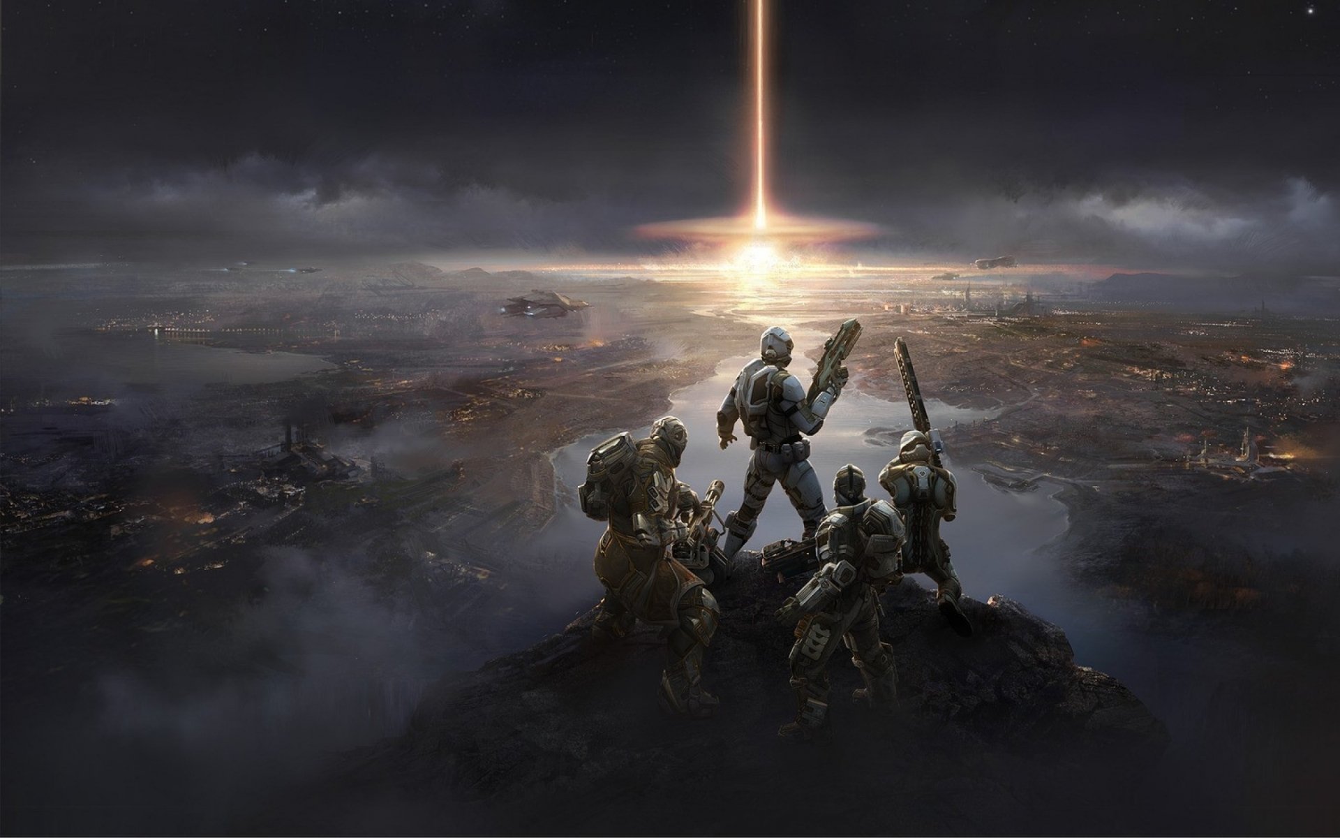 Download Video Game Dust 514 HD Wallpaper