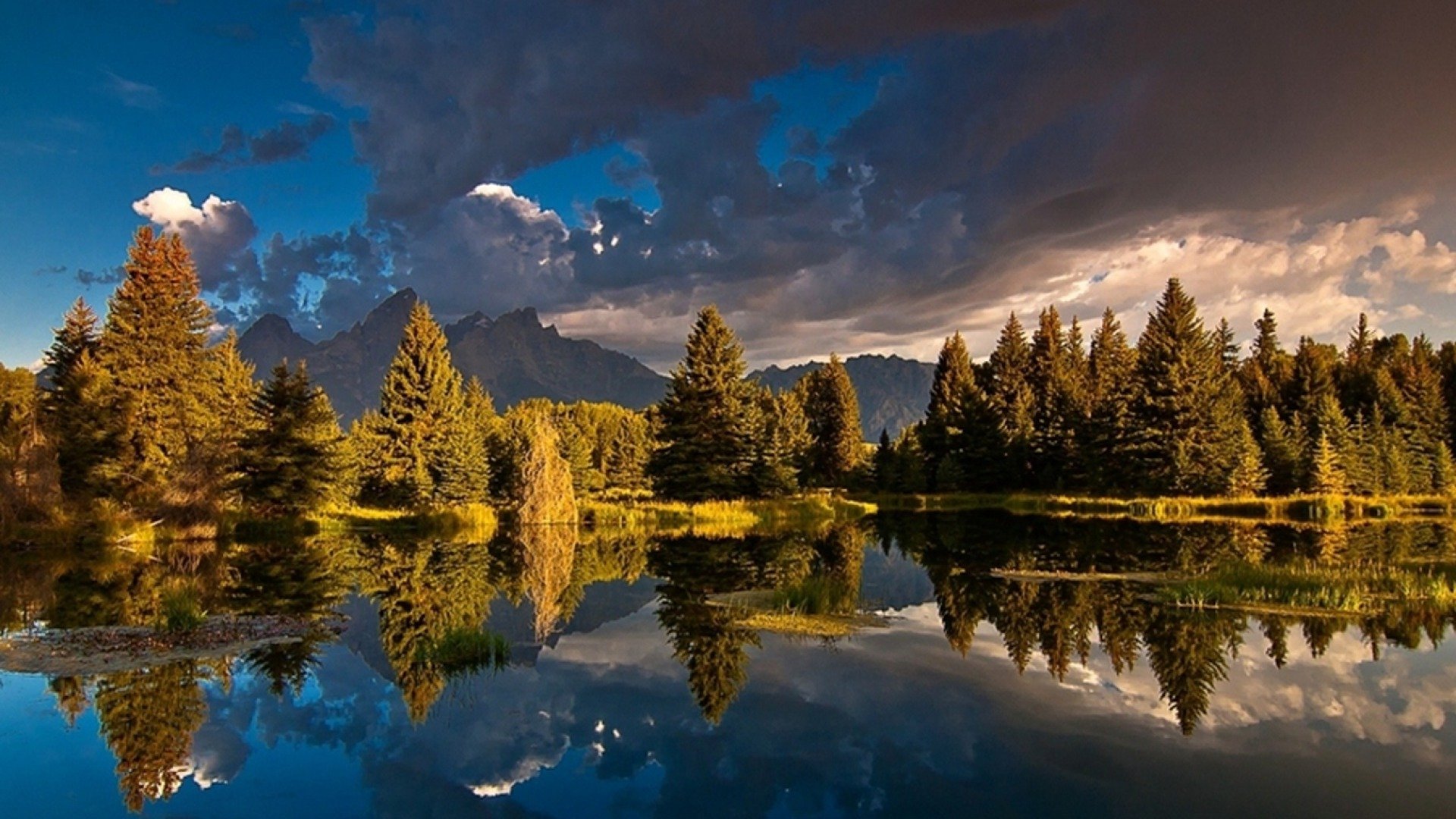 Download Nature Reflection HD Wallpaper