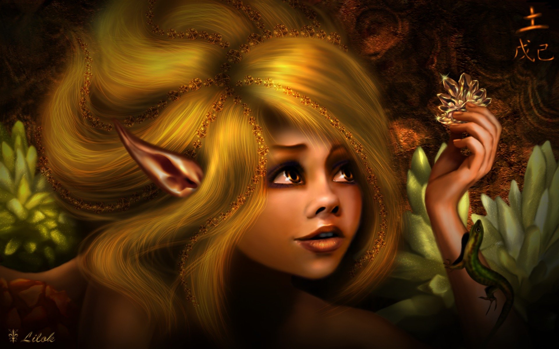 Download Fantasy Elf HD Wallpaper