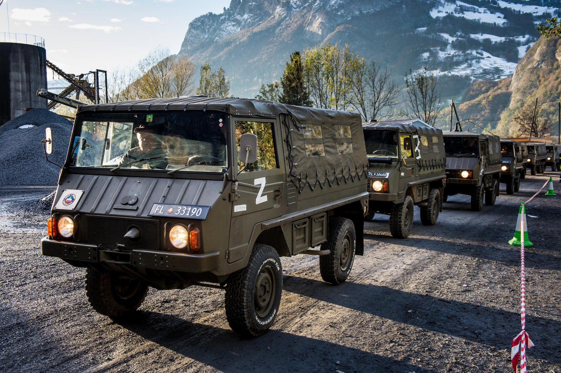 Download Military Pinzgauer High-Mobility All-Terrain Vehicle HD Wallpaper