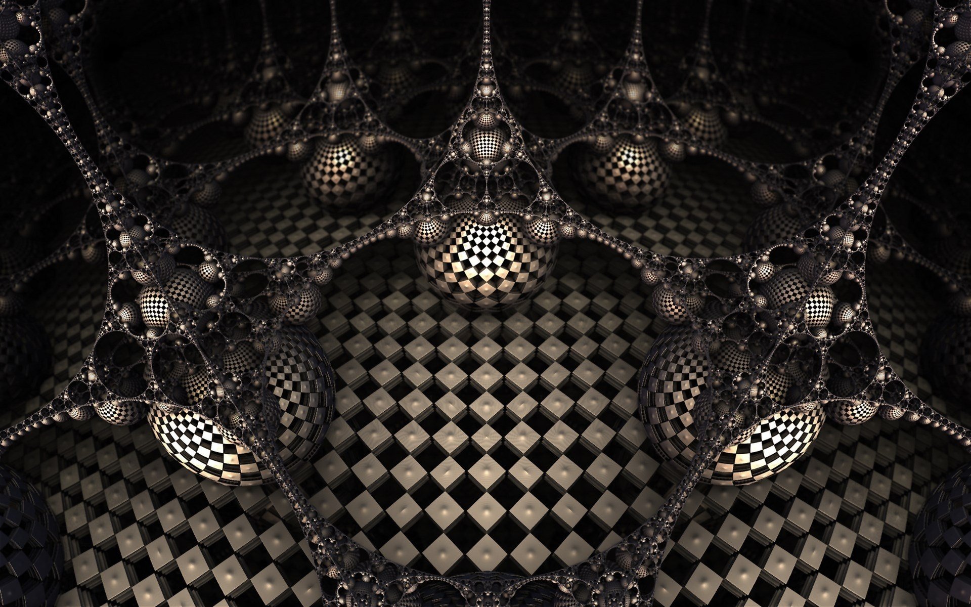 Download Fractal CGI 3D Artistic 3D Art HD Wallpaper