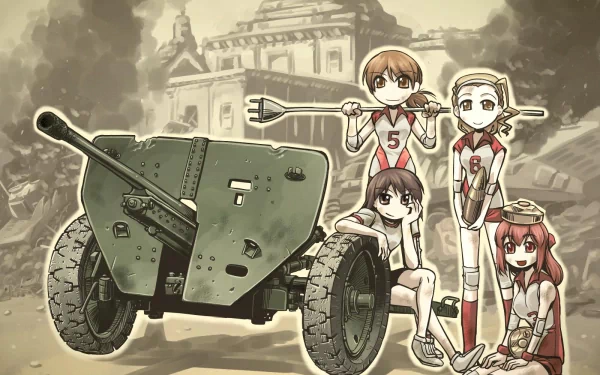 Download Anime Girls Und Panzer 4k Ultra HD Wallpaper