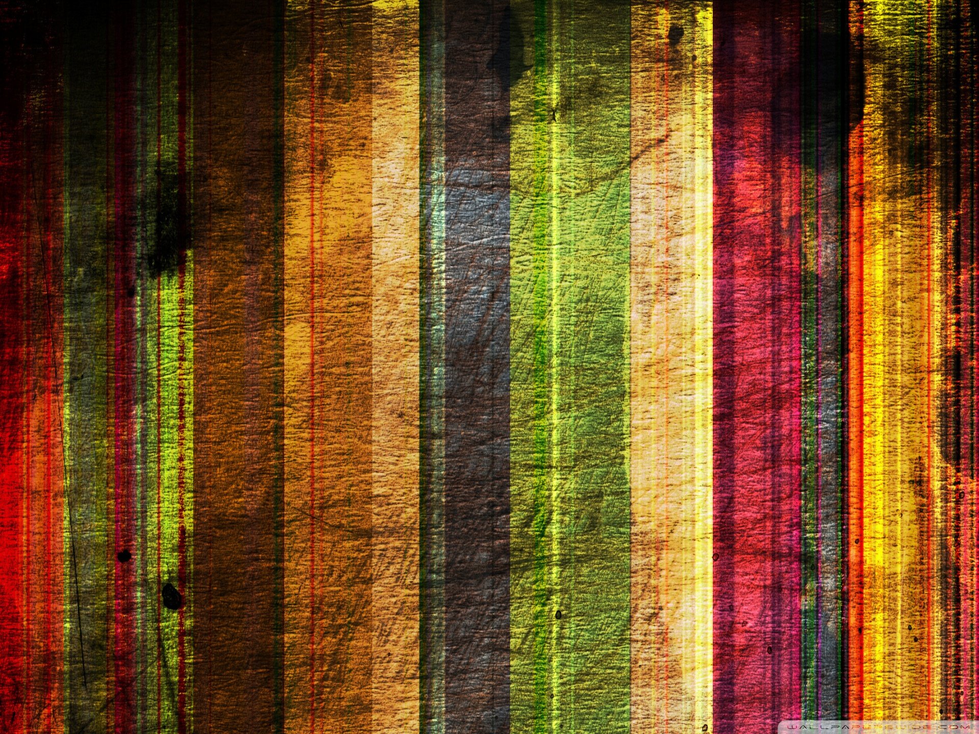 Vibrant Abstract Stripes HD Wallpaper