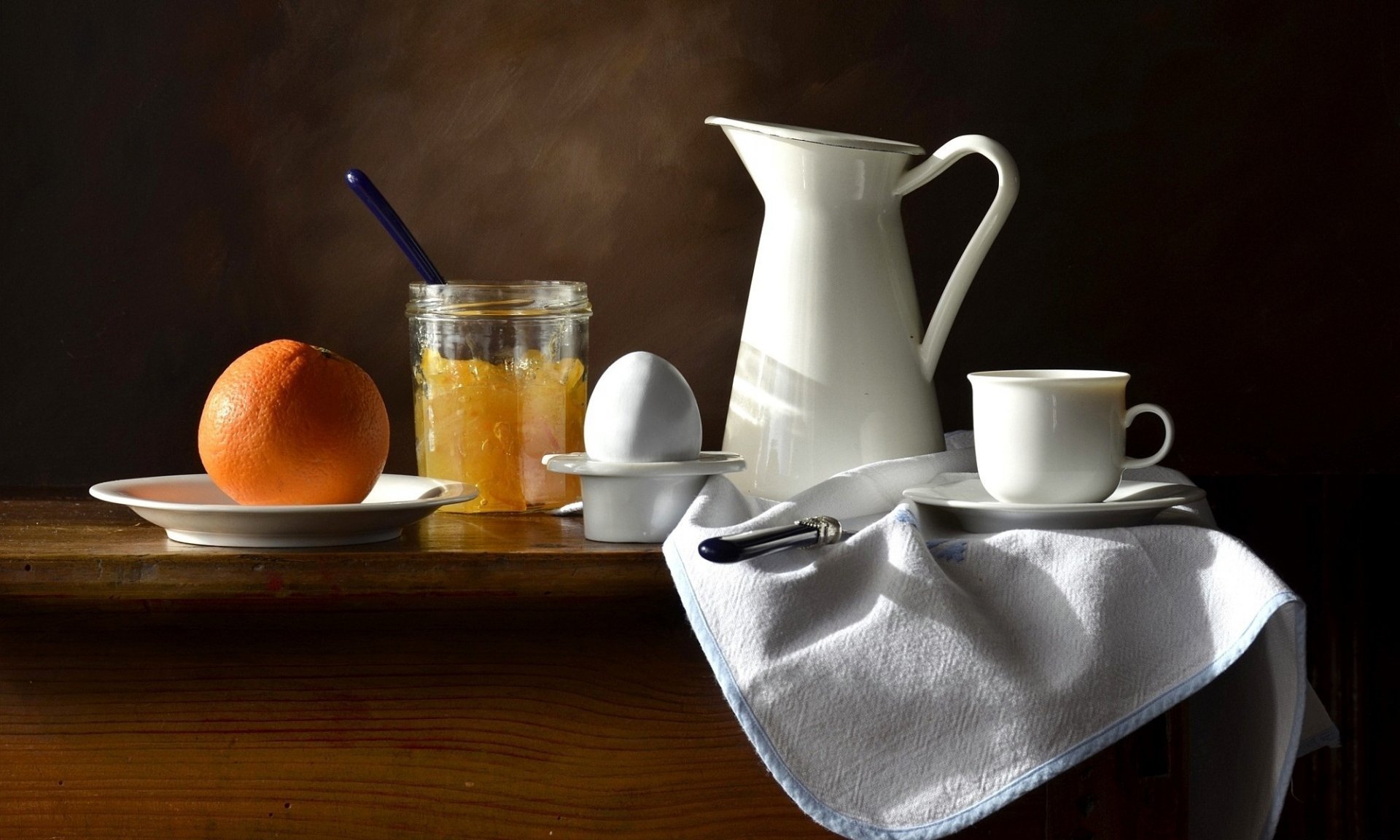 Elegant Still Life: Morning Feast in HD Quality