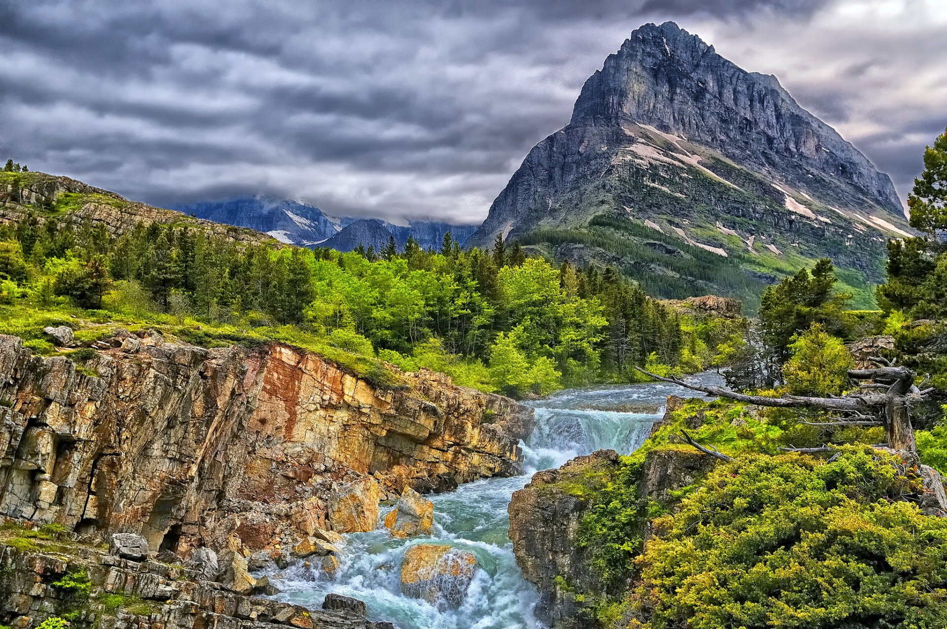 Serene Mountain River - Stunning HD Nature Wallpaper | 2048x1360 ...