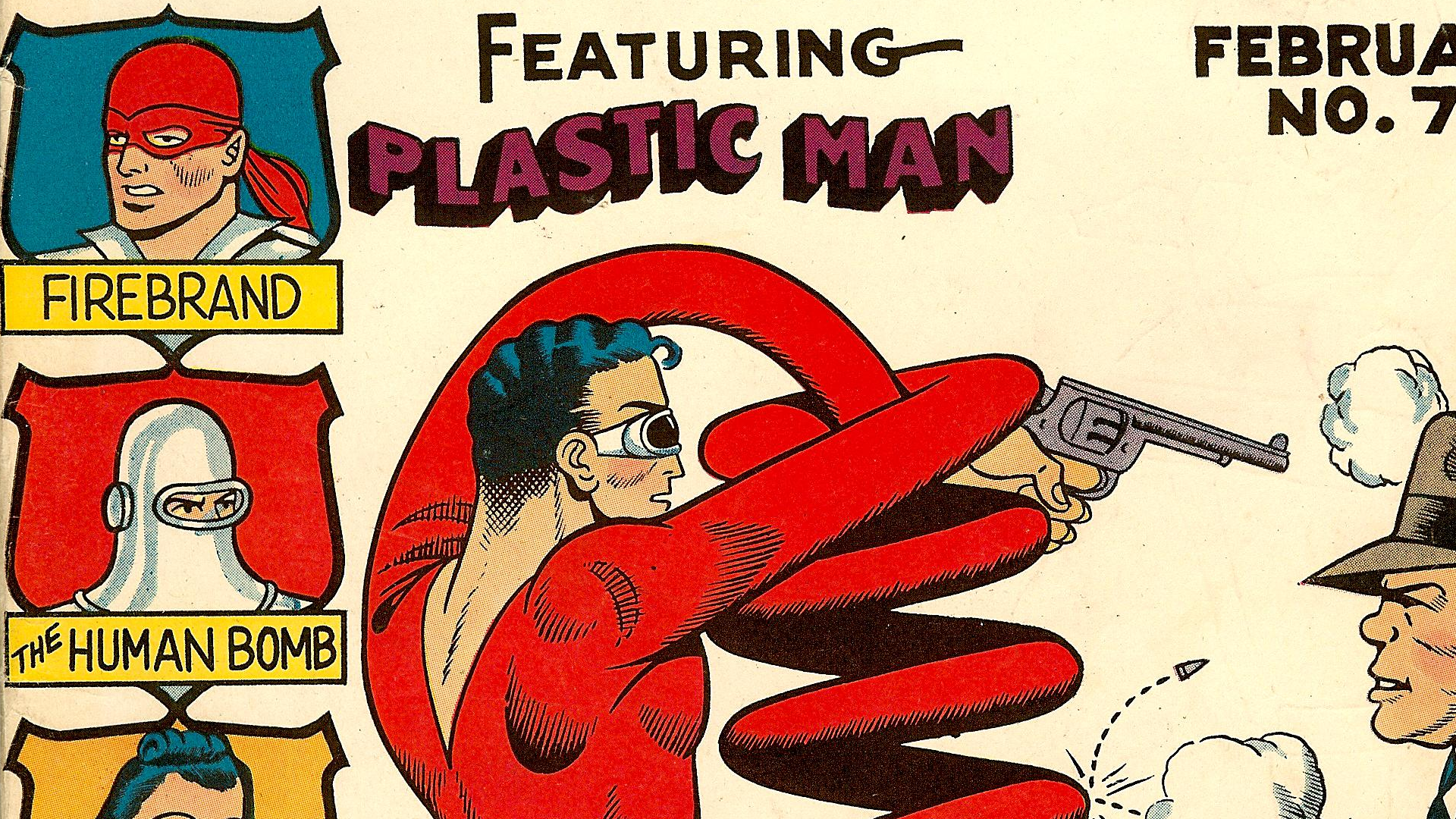 Download Comic Plastic Man HD Wallpaper
