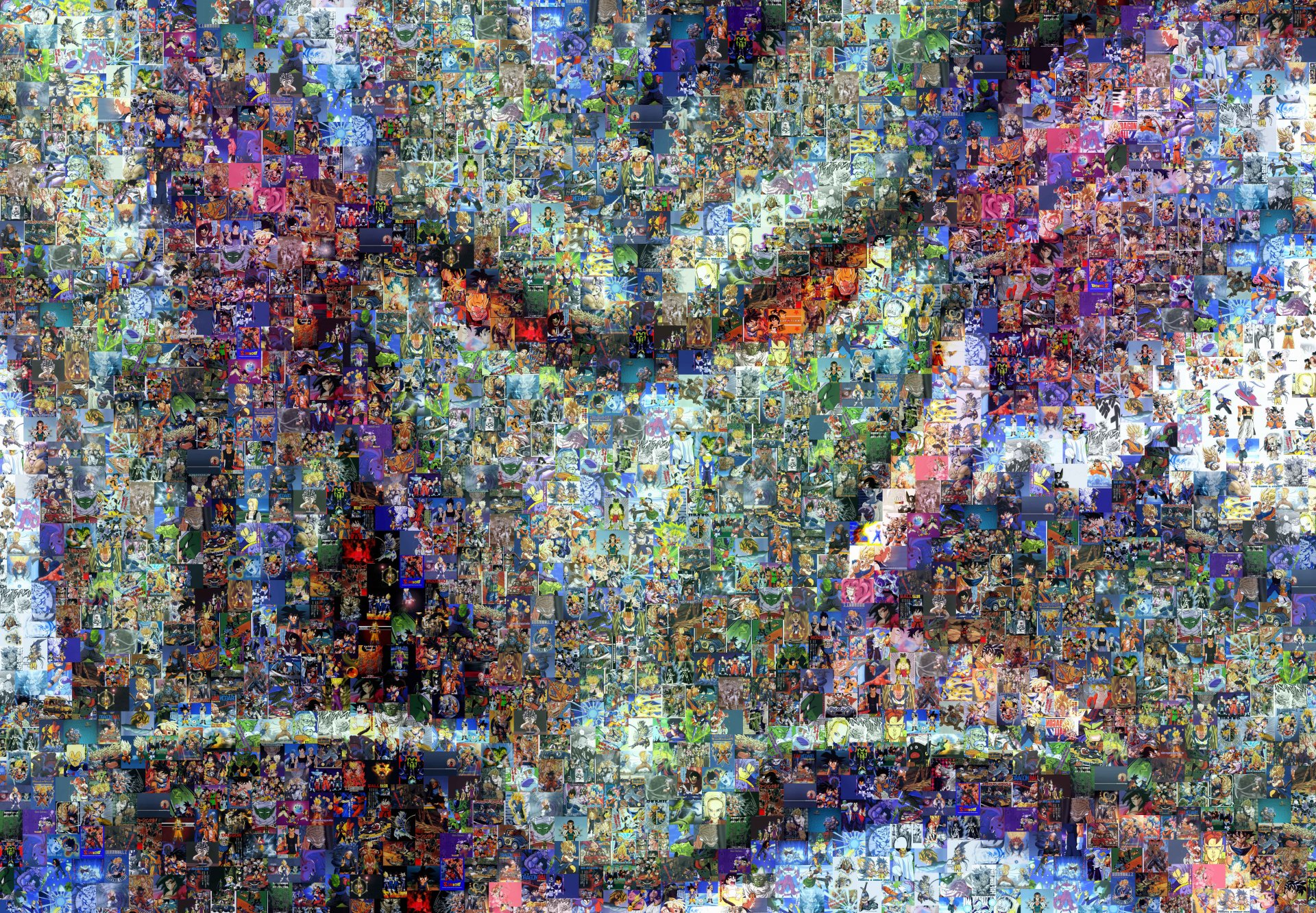 Epic Dragon Ball Z Collage in 8K Ultra HD Wallpaper