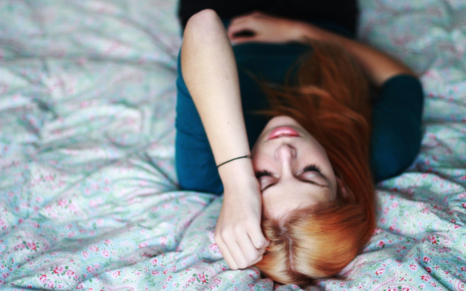 Serene Moments: HD Woman's Mood Captured in Tranquil Beauty