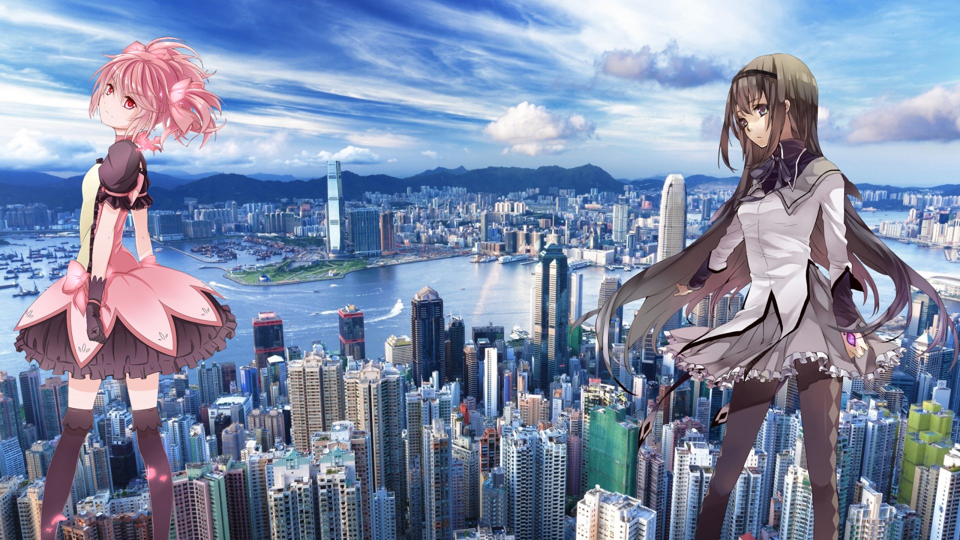 Download Madoka Kaname Magic Homura Akemi Anime Puella Magi Madoka ...