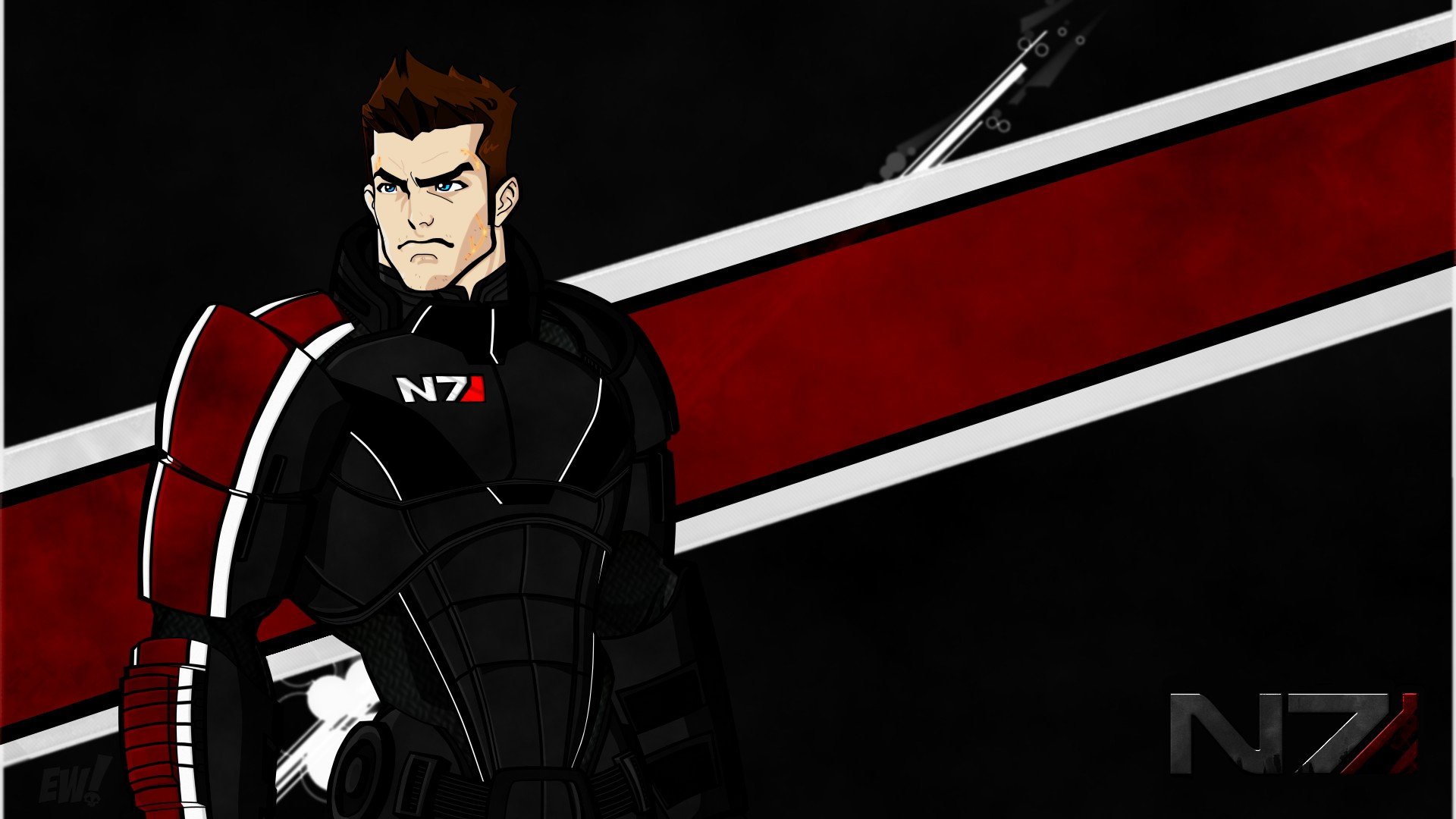Download Commander Shepard Video Game Mass Effect HD Wallpaper ...