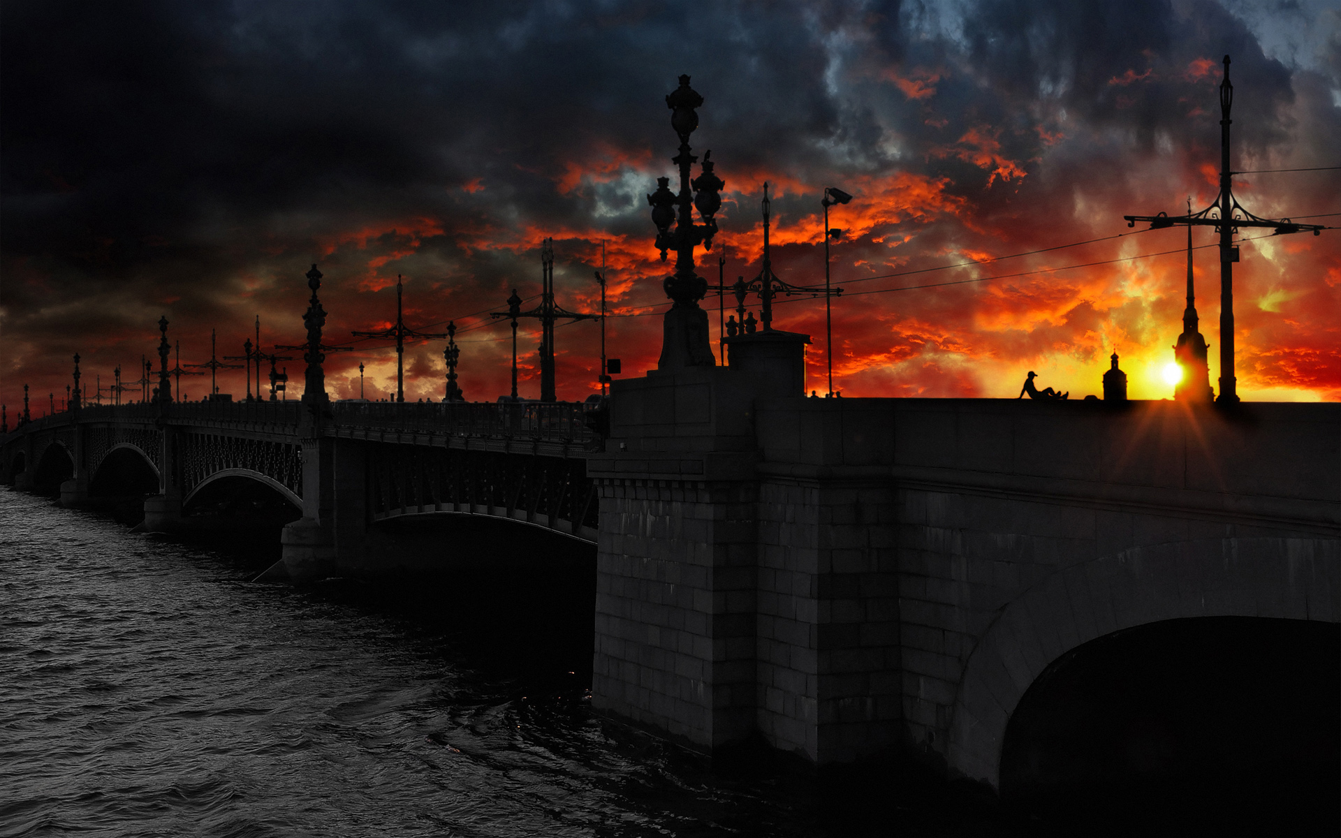 Download Man Made Bridge HD Wallpaper