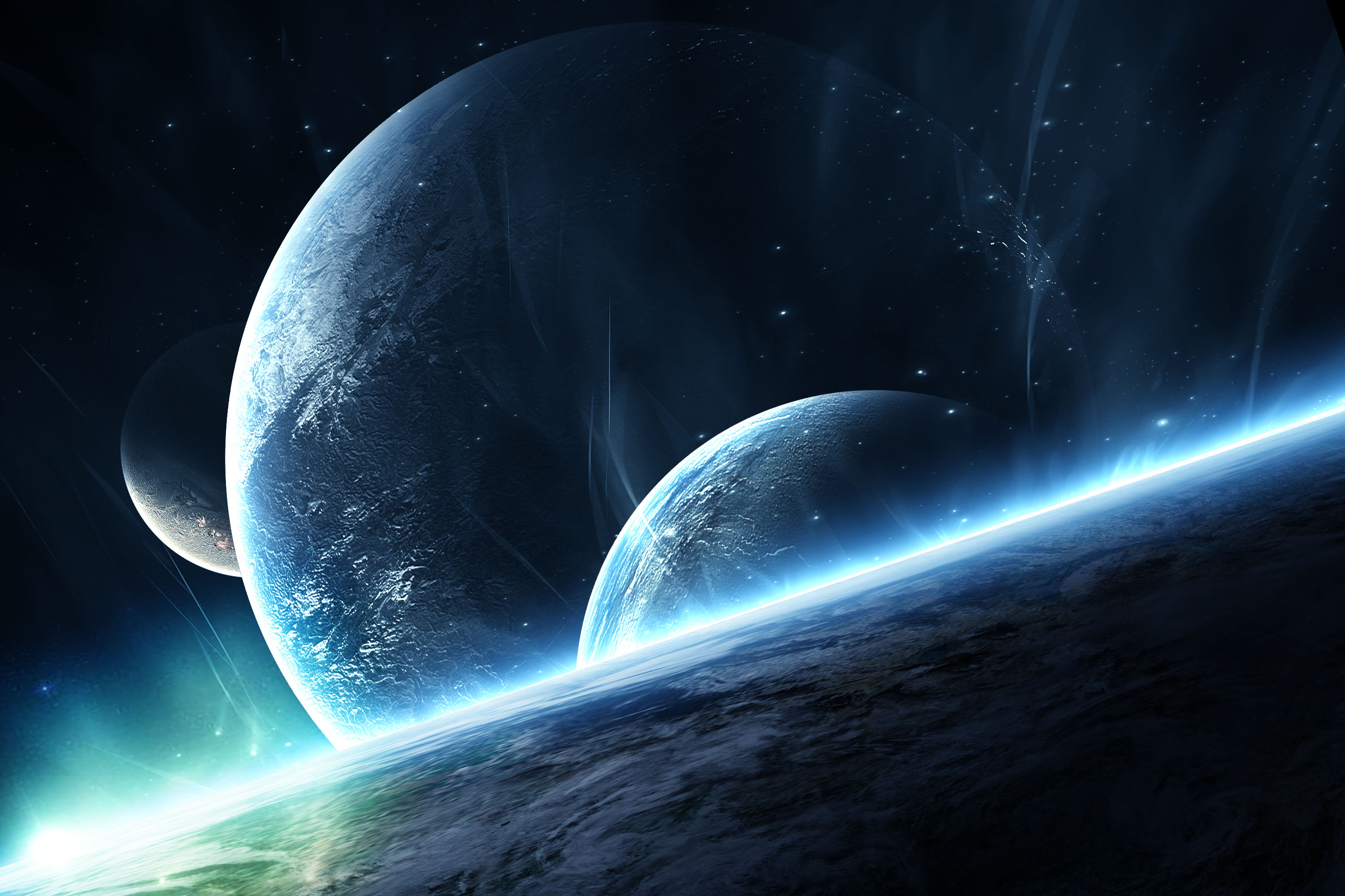 Download Sci Fi Planet HD Wallpaper by isma_lopez