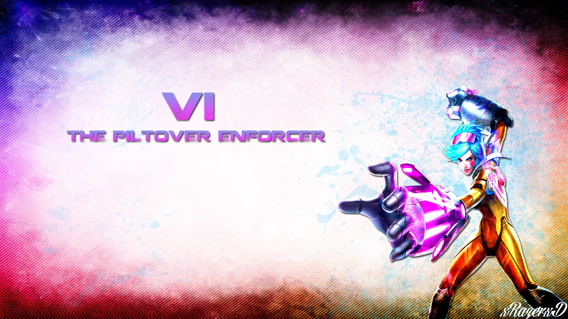 Neon Strike Vi Wallpaper