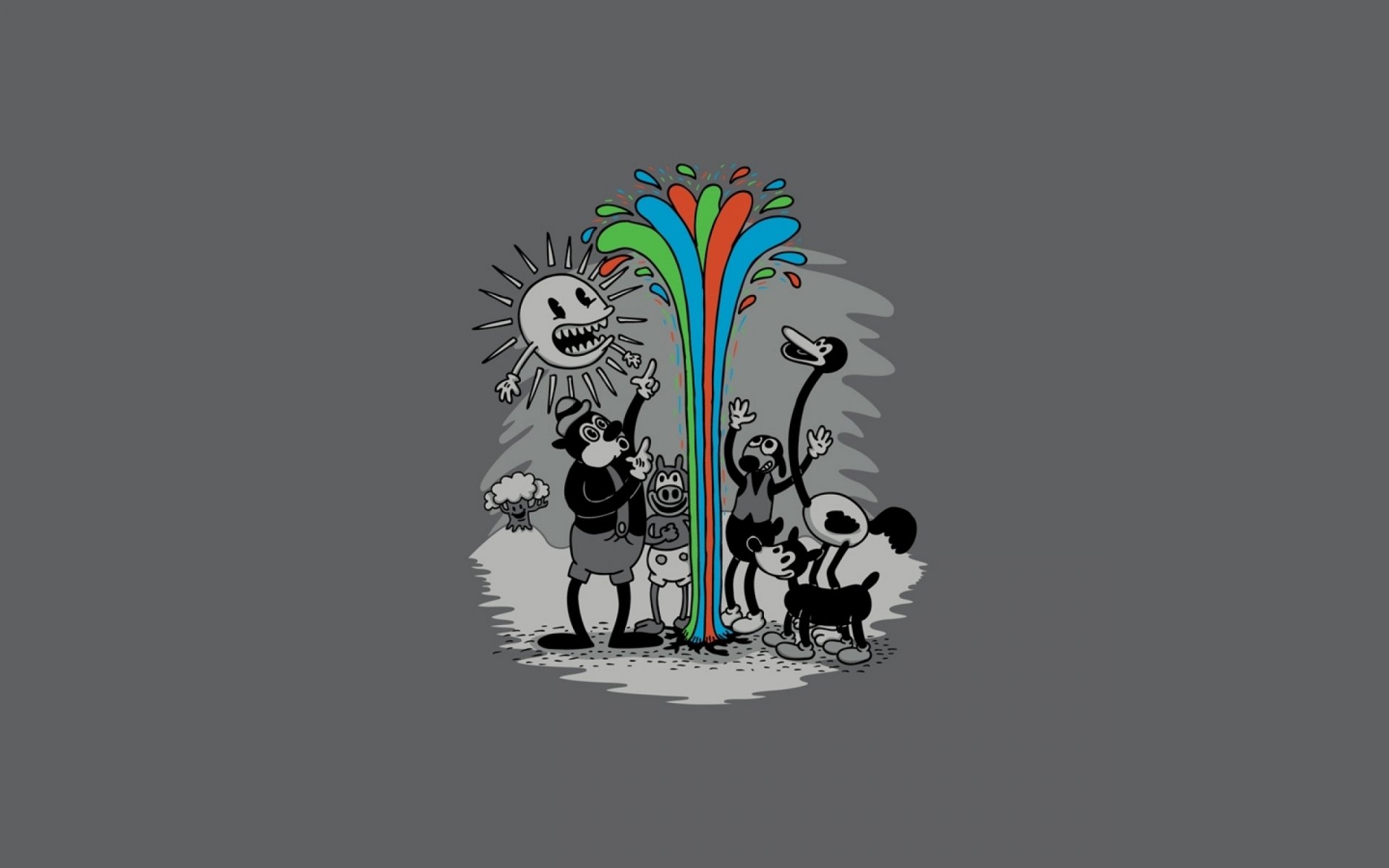 Download Funny Fun Art HD Wallpaper