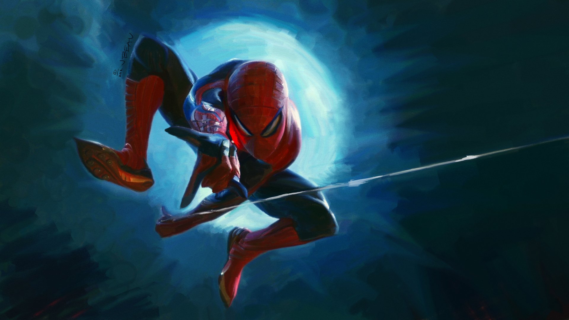 Spider-Man 4K Ultra HD Comic Wallpaper