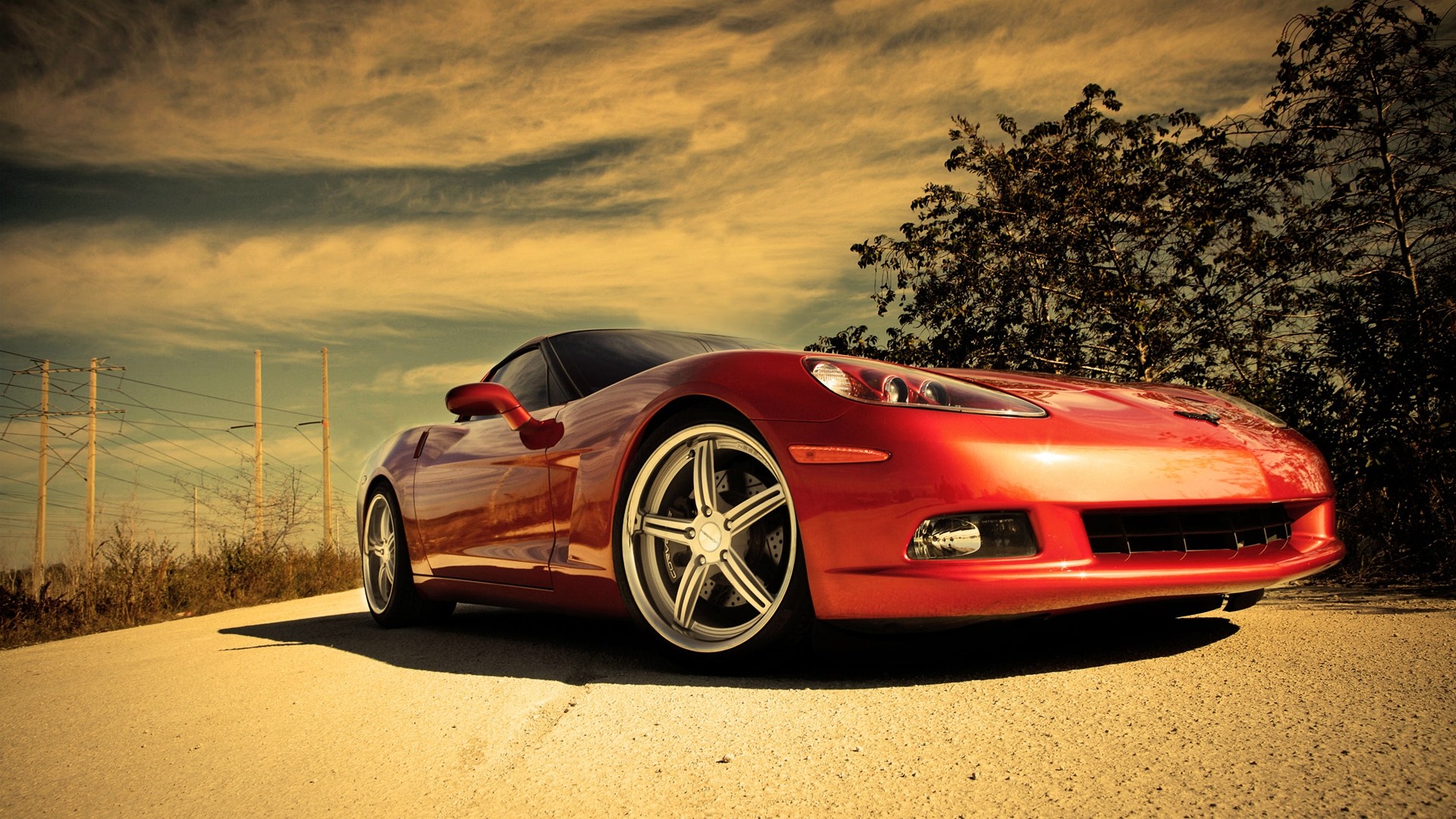 Download Vehicle Chevrolet Corvette HD Wallpaper