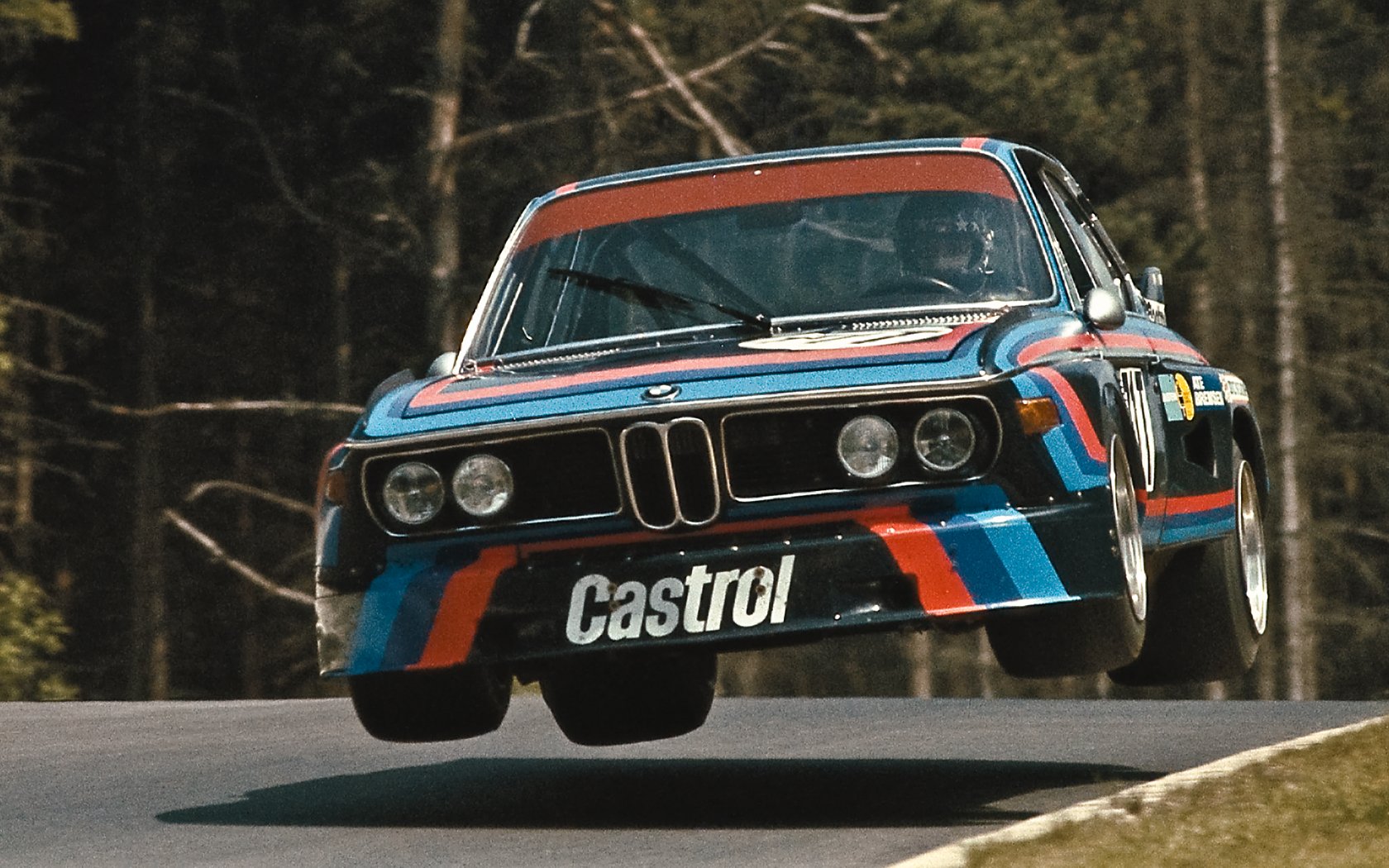 BMW Rally Beast in Flight - HD Vehicle Wallpaper