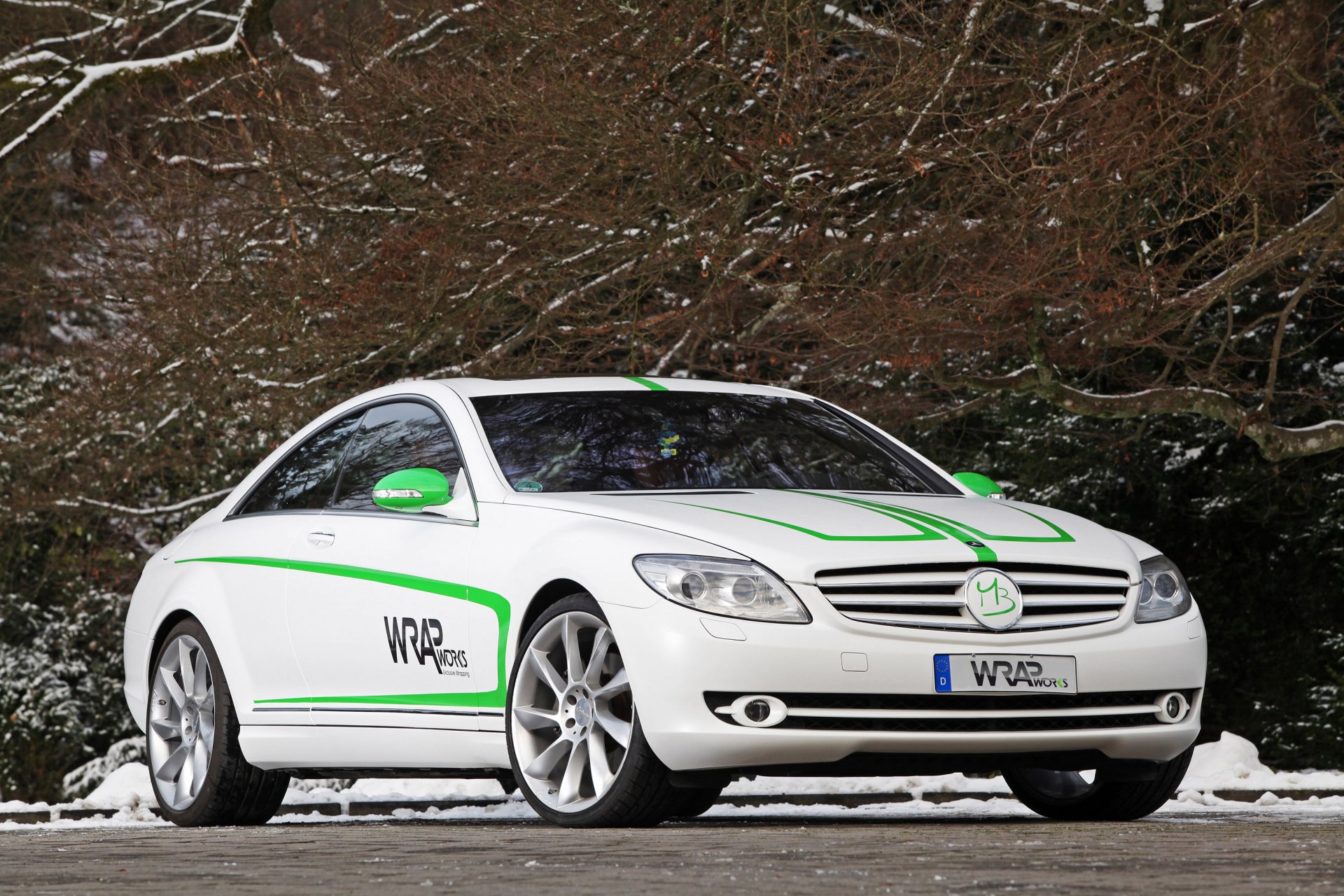 Download Vehicle Mercedes-Benz Cl500 HD Wallpaper