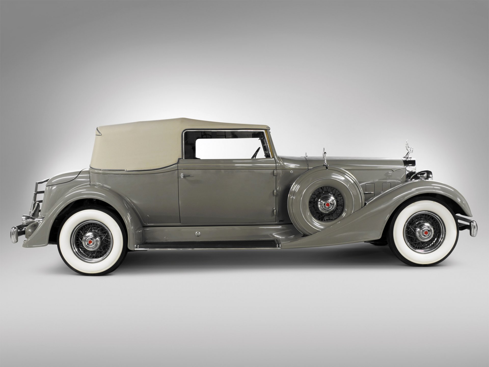 Download Old Convertible Packard Car Vehicle Packard Eight HD Wallpaper