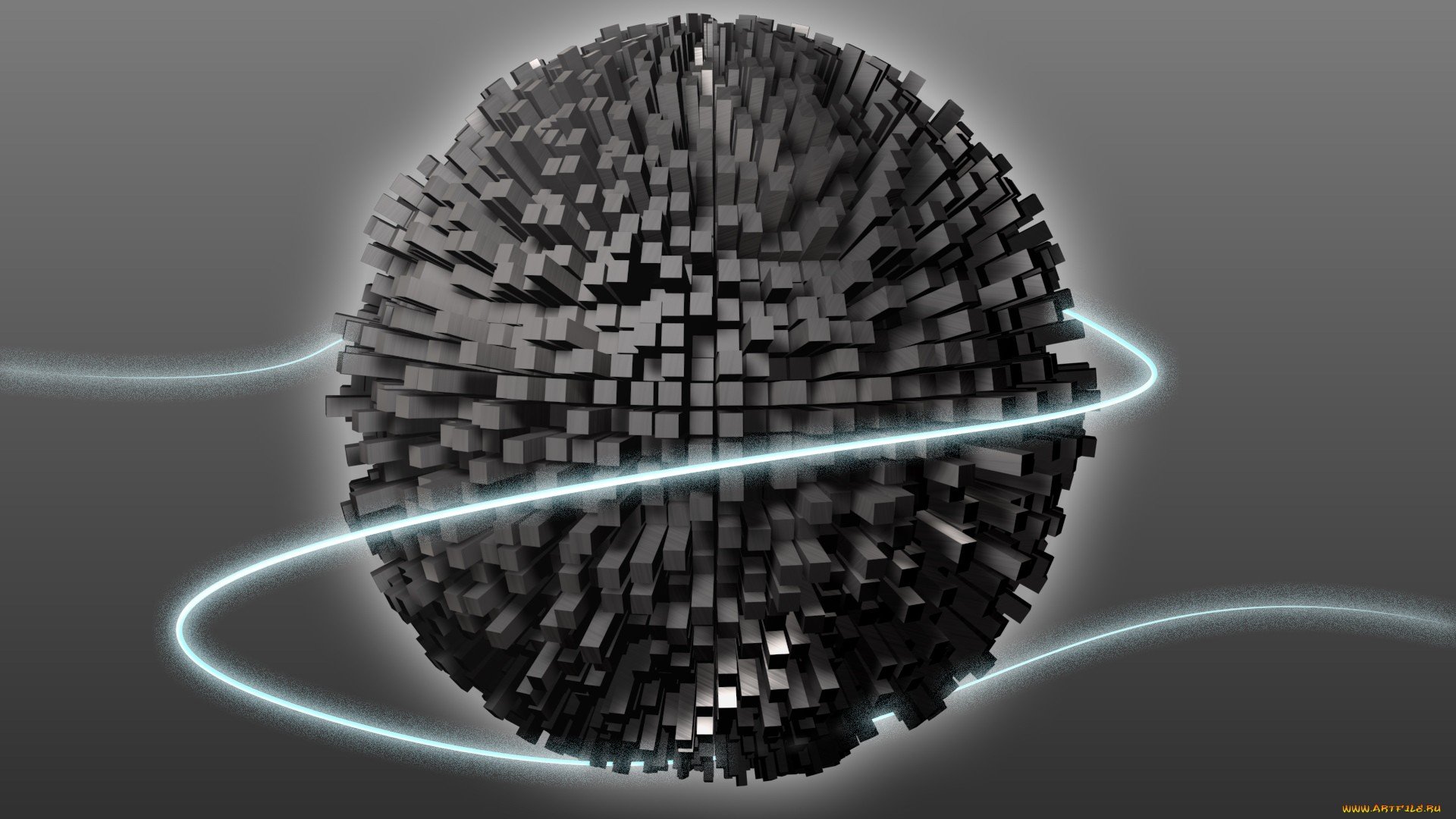 Abstract 3D CGI Sphere - Stunning HD Wallpaper
