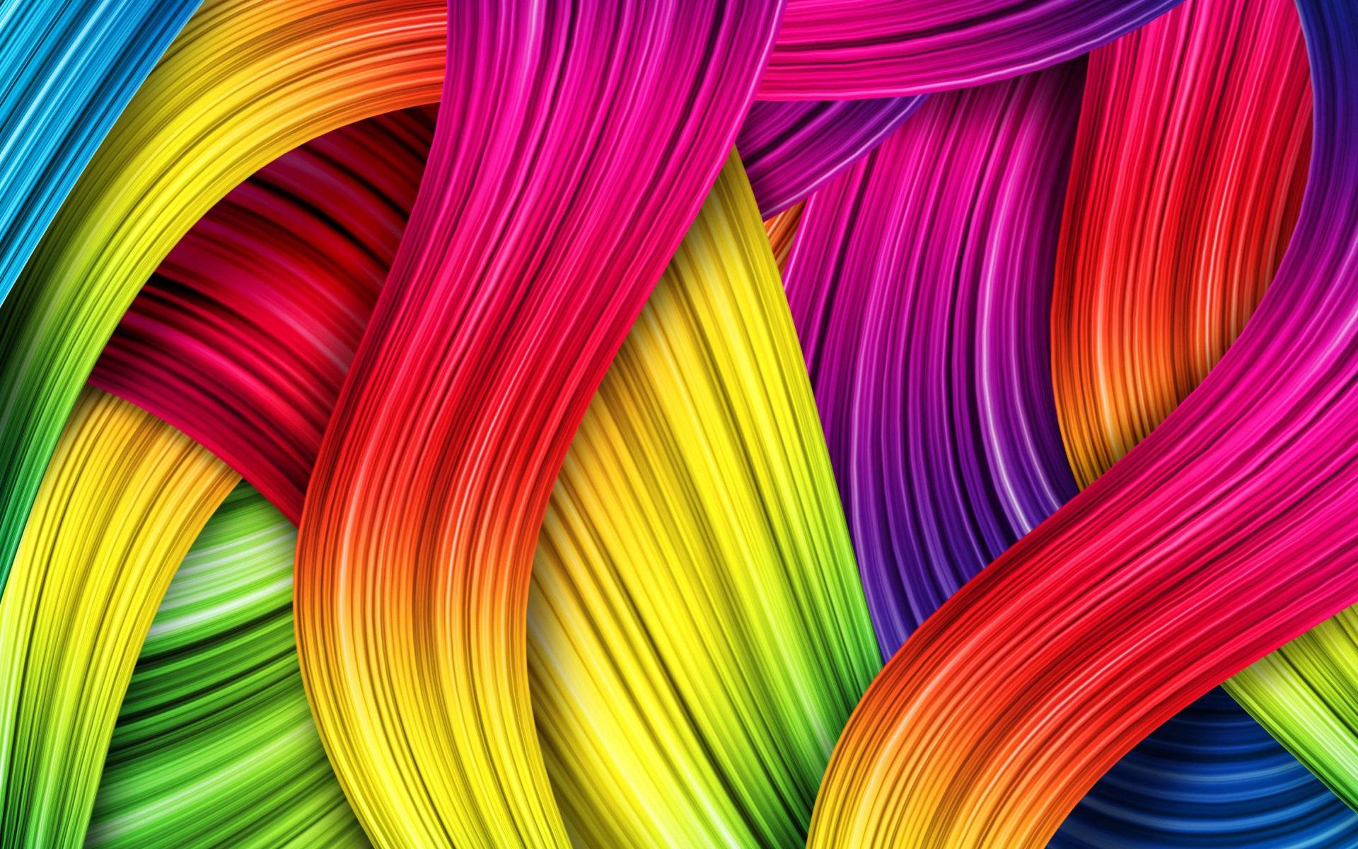 Vibrant Abstract Colors HD Wallpaper