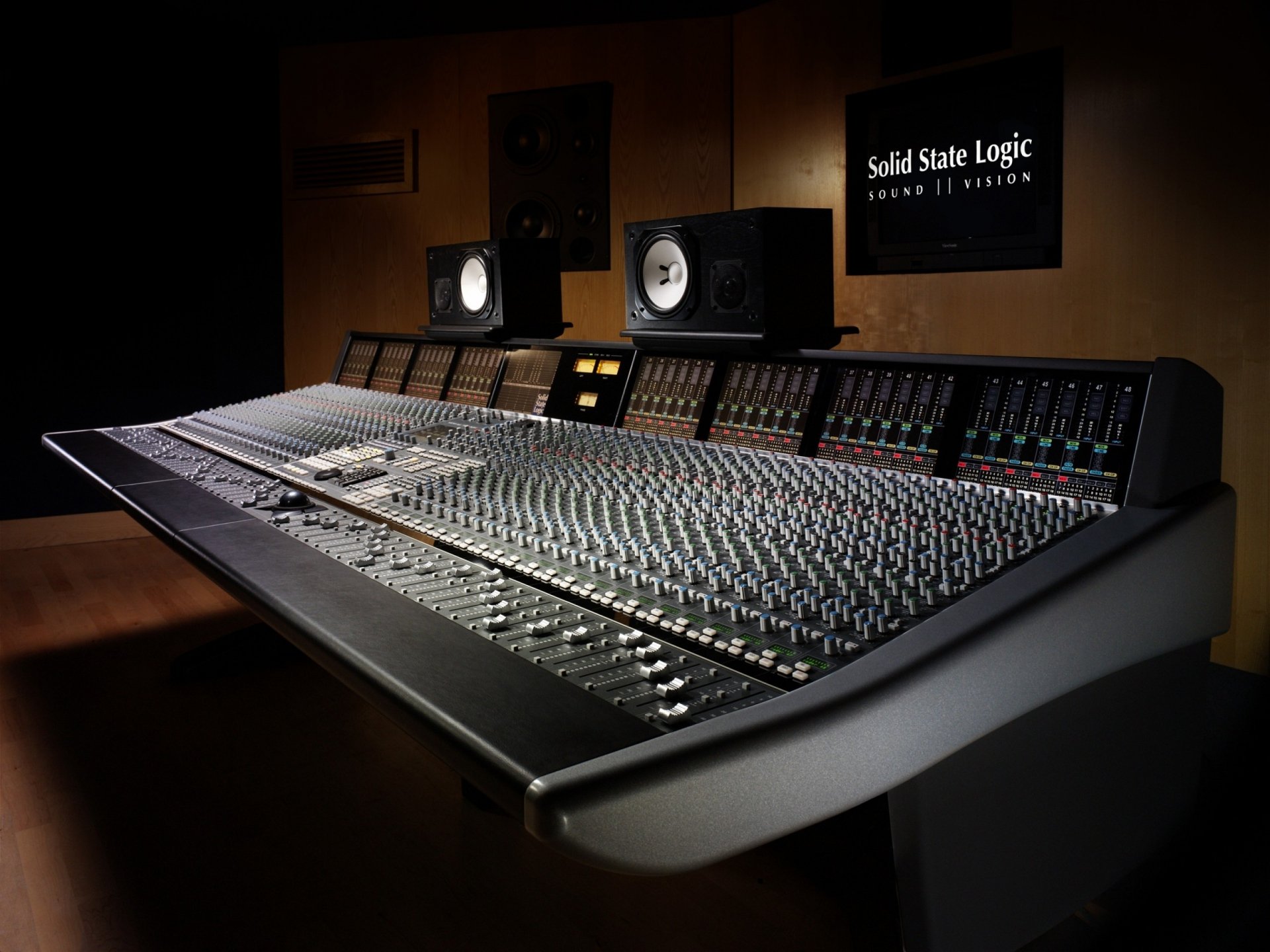 HD Wallpaper: Ultimate Mixing Console for Music Production