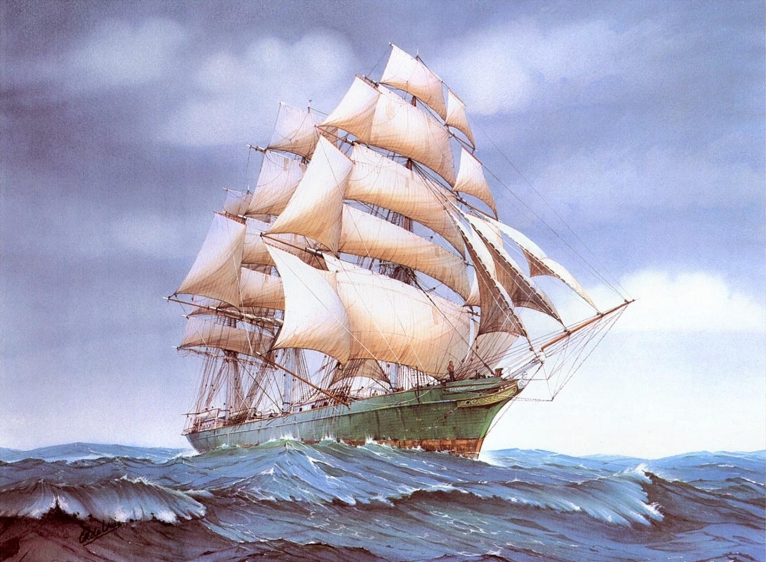 Download Vehicle Ship Wallpaper