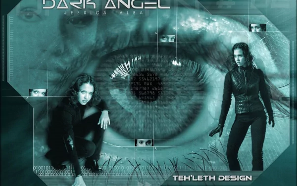 Dark Angel HD Wallpaper – Iconic TV Show Visual Tribute