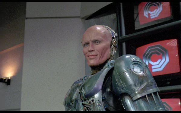 Download Retro Wave Retro RoboCop Movie Robocop (1987) Wallpaper
