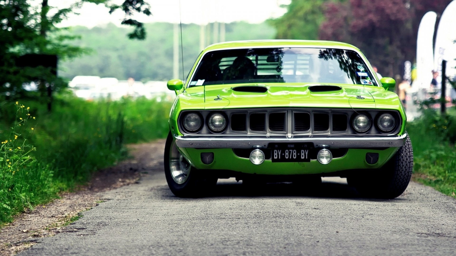 Download Vehicle Plymouth Barracuda HD Wallpaper