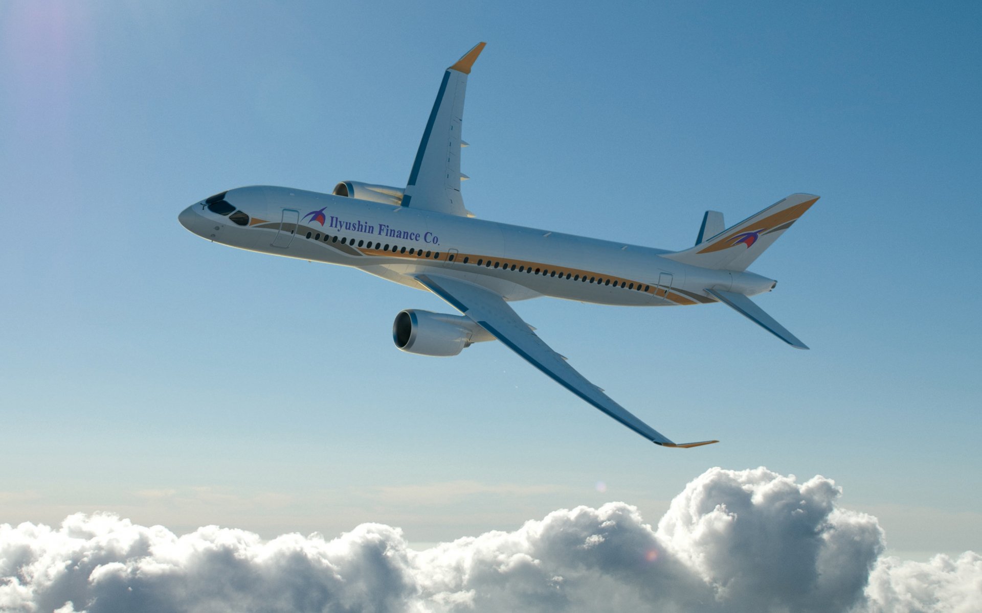 Download Aircraft Bombardier Vehicle Bombardier CS300 HD Wallpaper