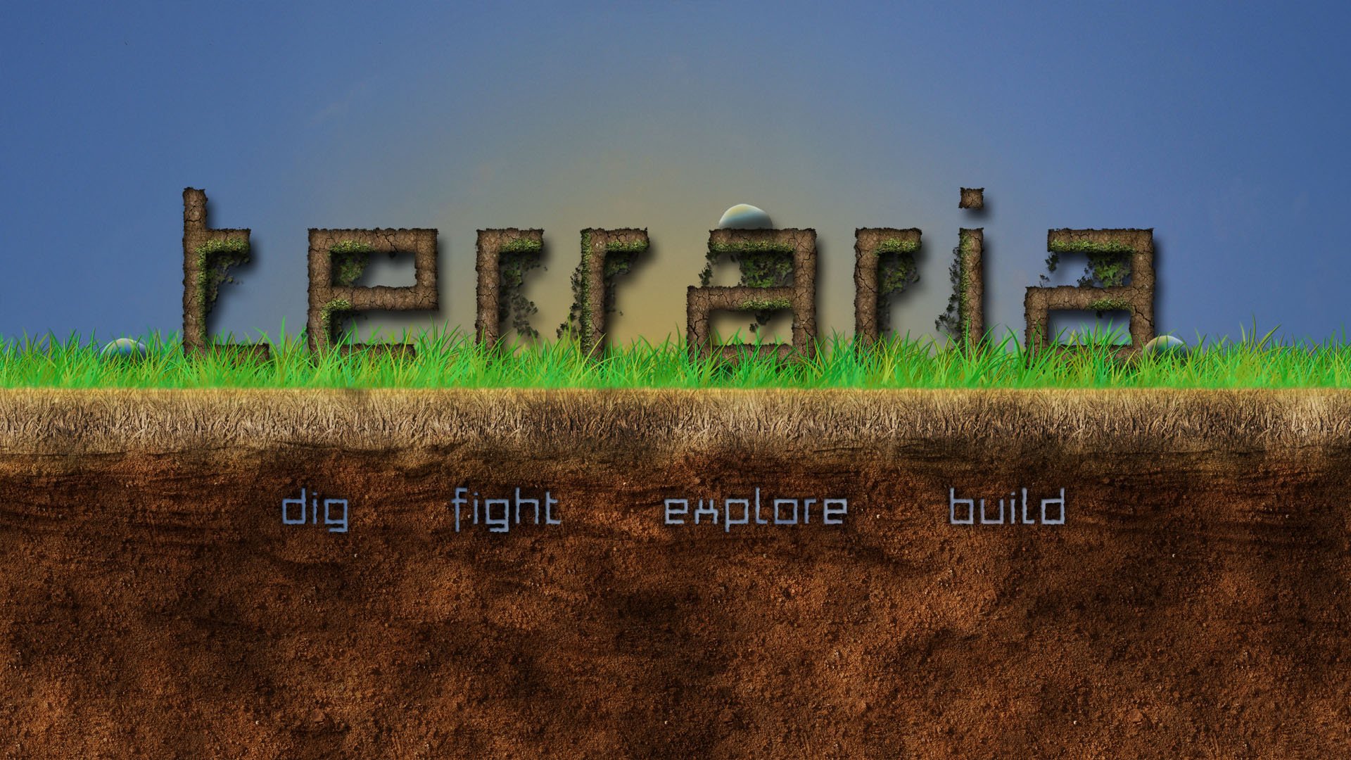 Terraria HD Wallpaper: Dig, Fight, Explore, Build
