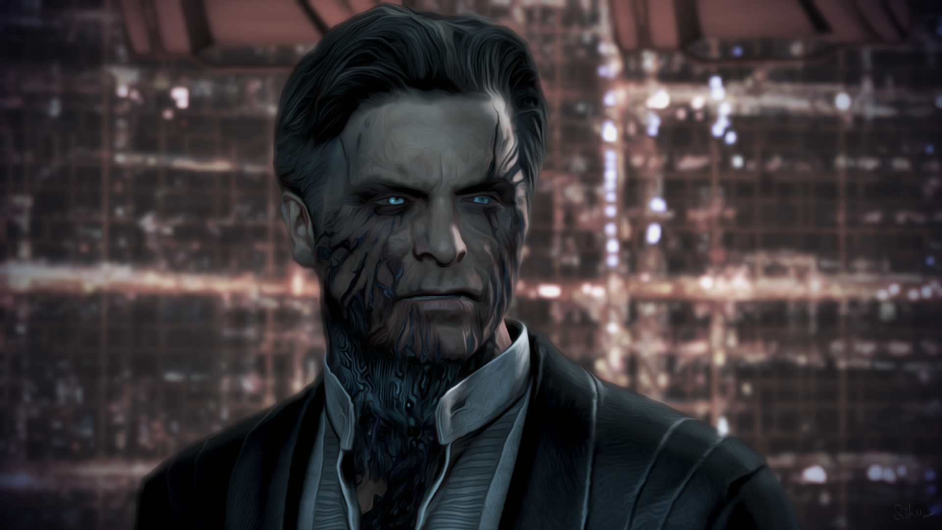 Mass Effect Illusive Man Wallpaper